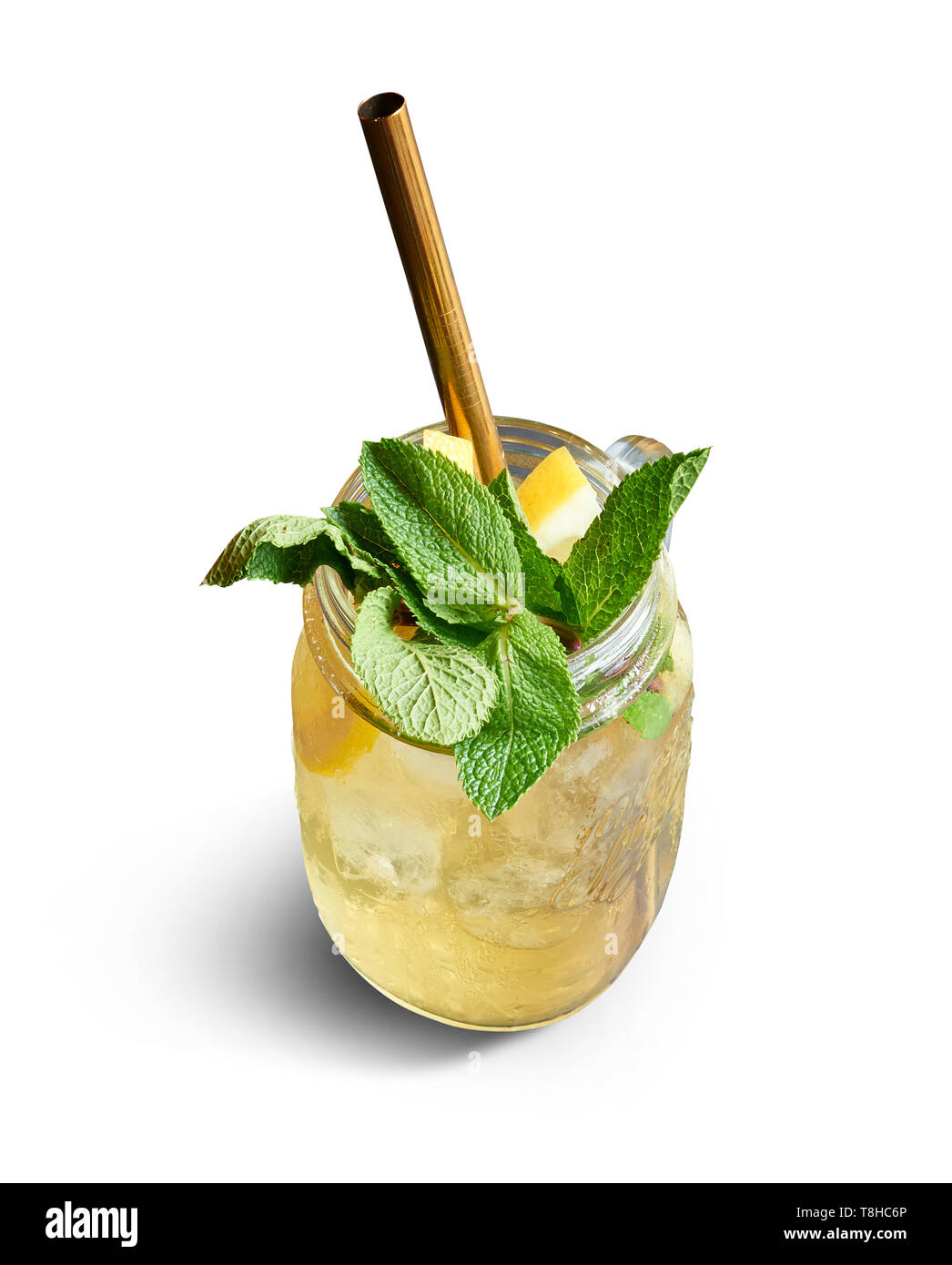 Glass waste in metal Cut Out Stock Images & Pictures - Alamy