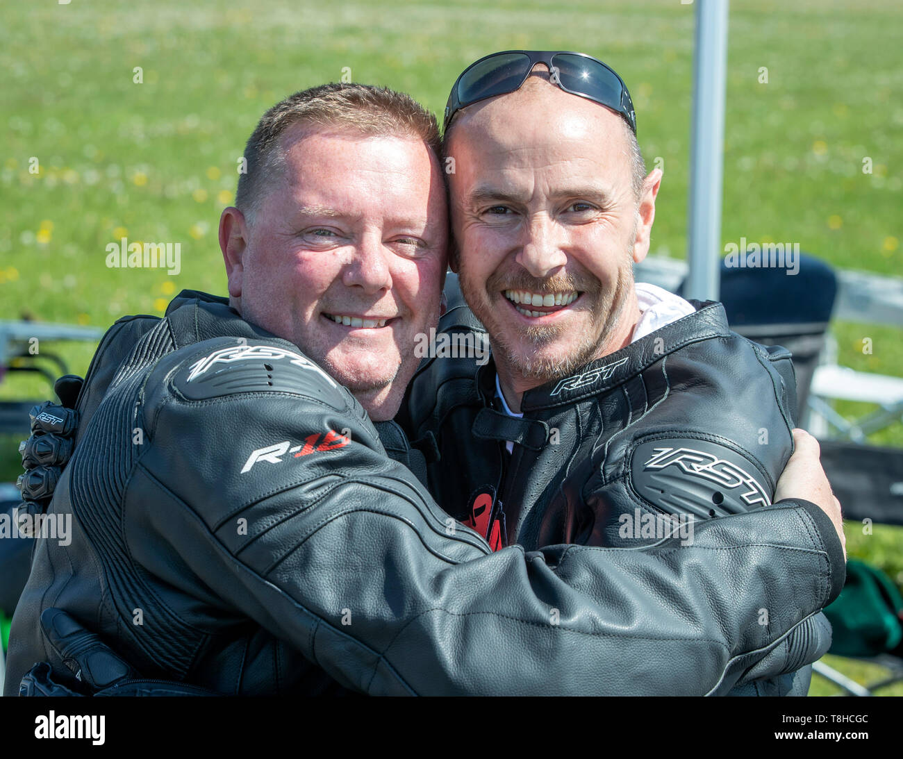Essex businessman Matt Everard (left) and his passenger Russell ...