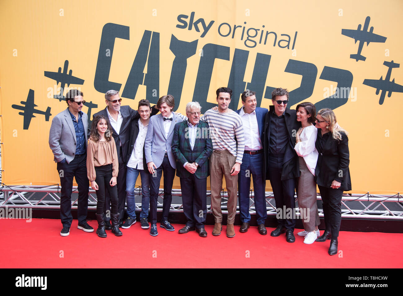 Roma, Italy. 13th May, 2019. Cast during Photocall in Rome for the ...