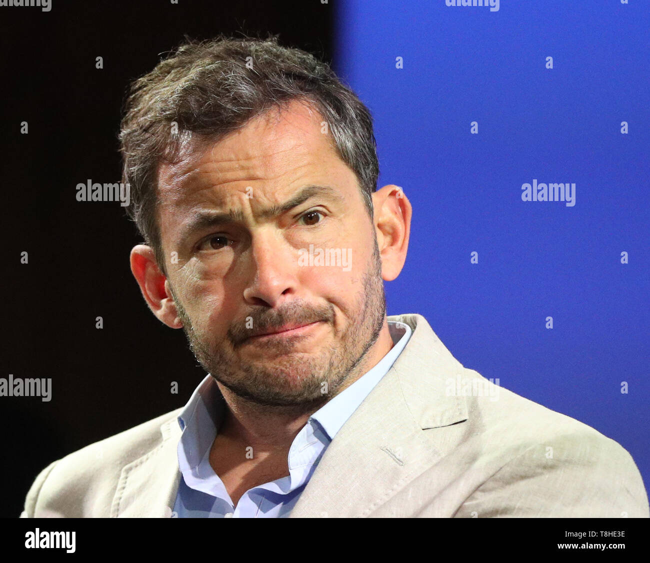 Giles Coren at the V&A Museum, London during the Step Up To The Plate ...