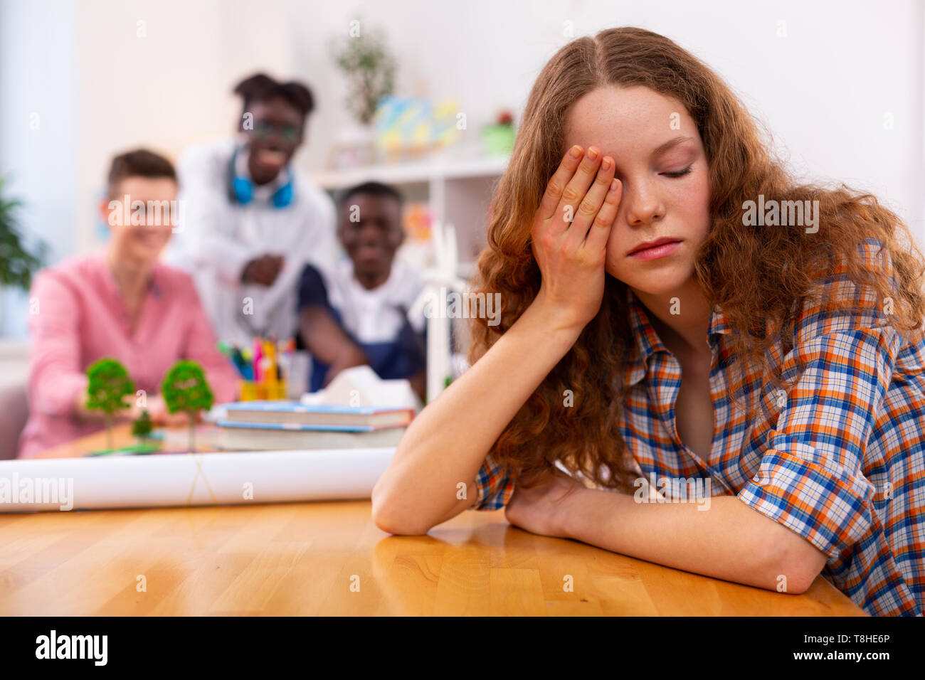 Female unfriendly hi-res stock photography and images - Alamy