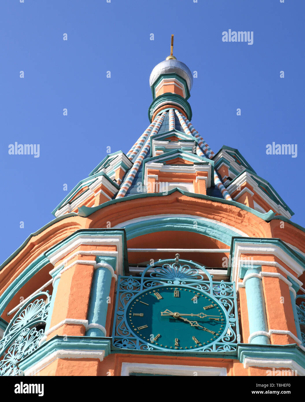 church in the daytime on sky background Stock Photo - Alamy