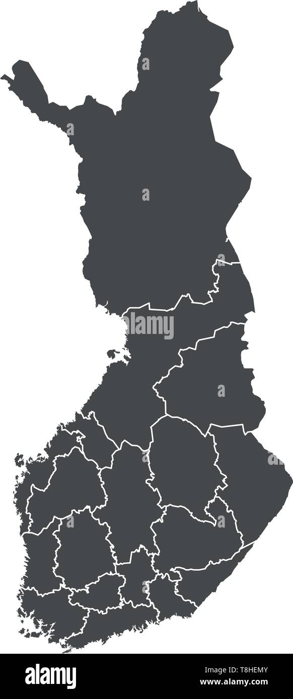 Finland europe map hi-res stock photography and images - Alamy