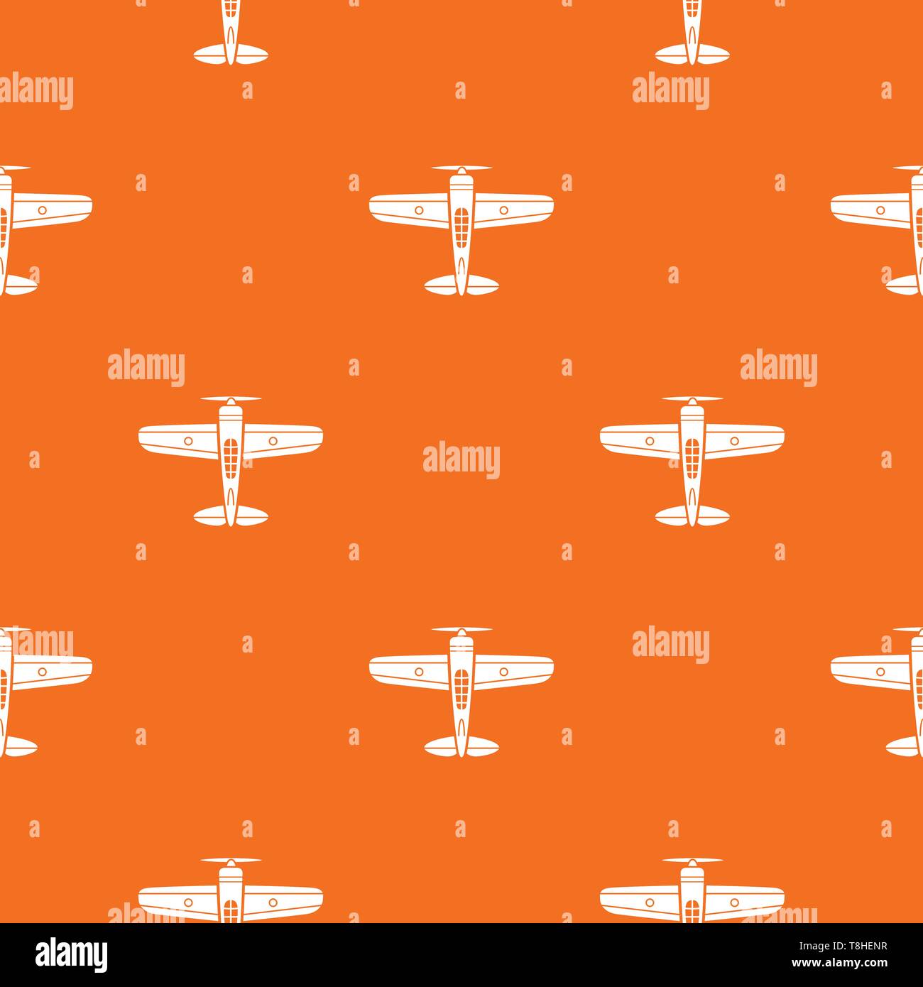 Military plane pattern vector orange Stock Vector Image & Art - Alamy