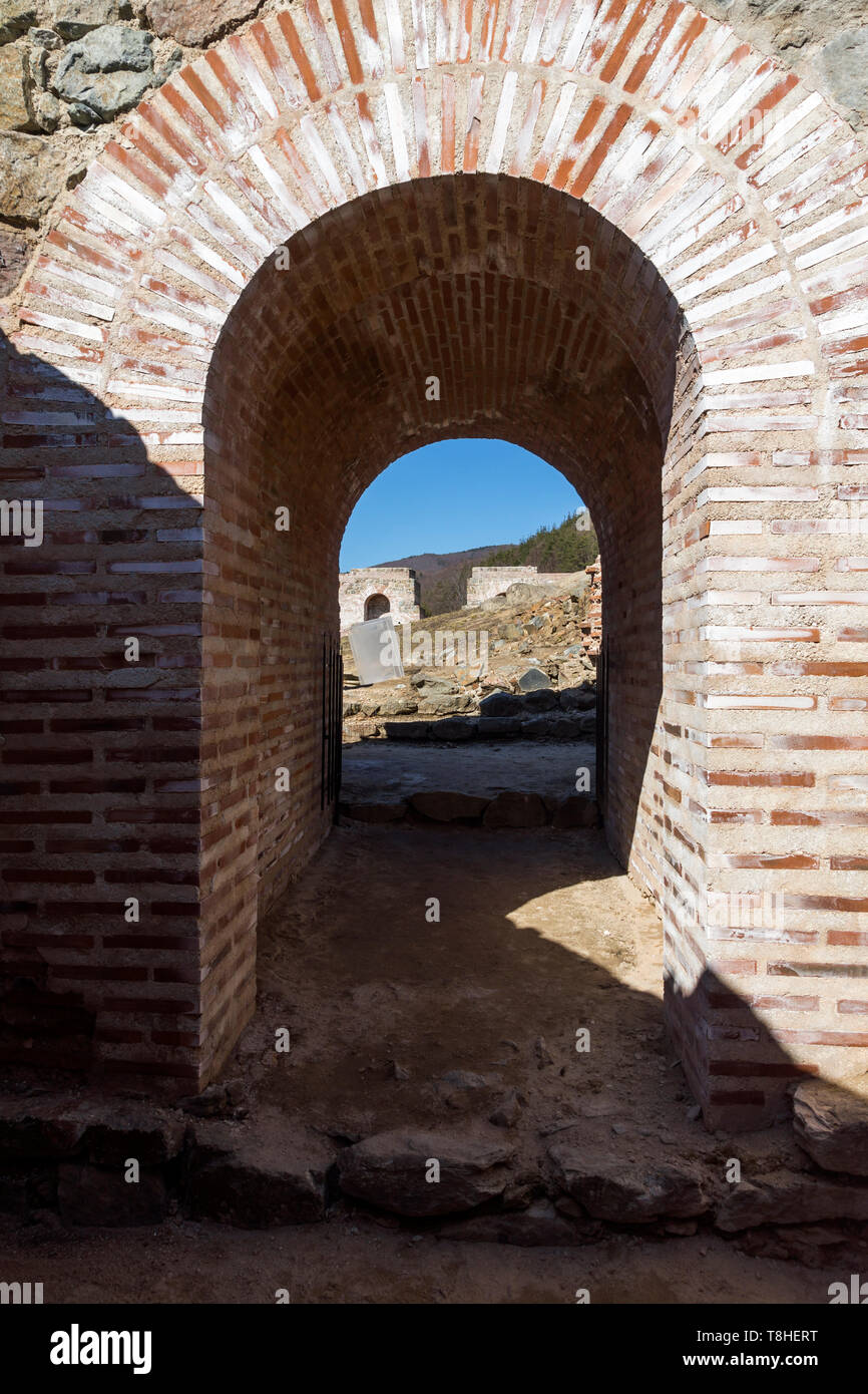 Remnants of Antique Roman fortress The Trajan's Gate, Sofia Region ...