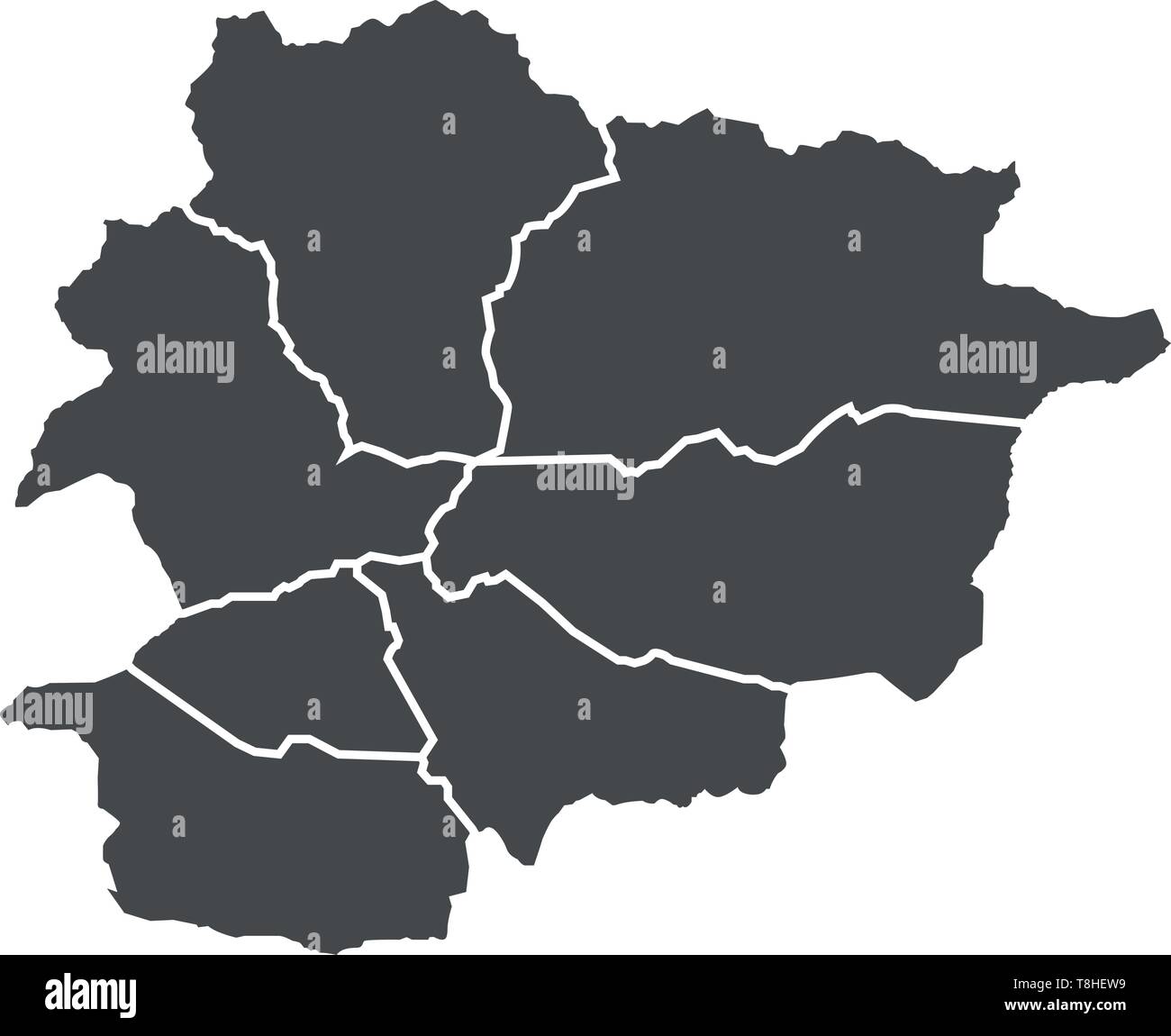 Spain map Stock Vector Images - Alamy