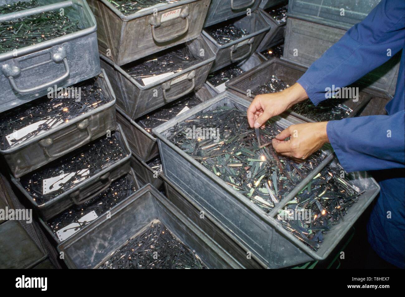 Ibach (Switzerland), the factory of the famous multi-purpose Victorinox ...