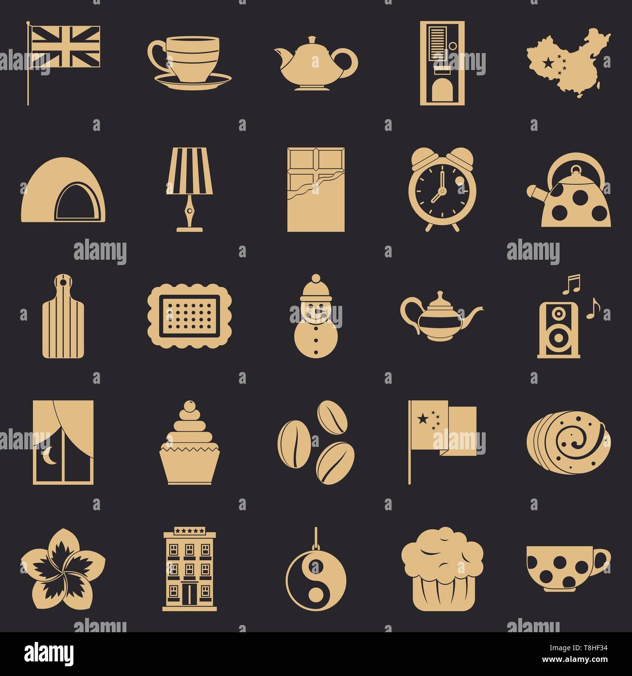 Healthy bar latte Stock Vector Images - Alamy