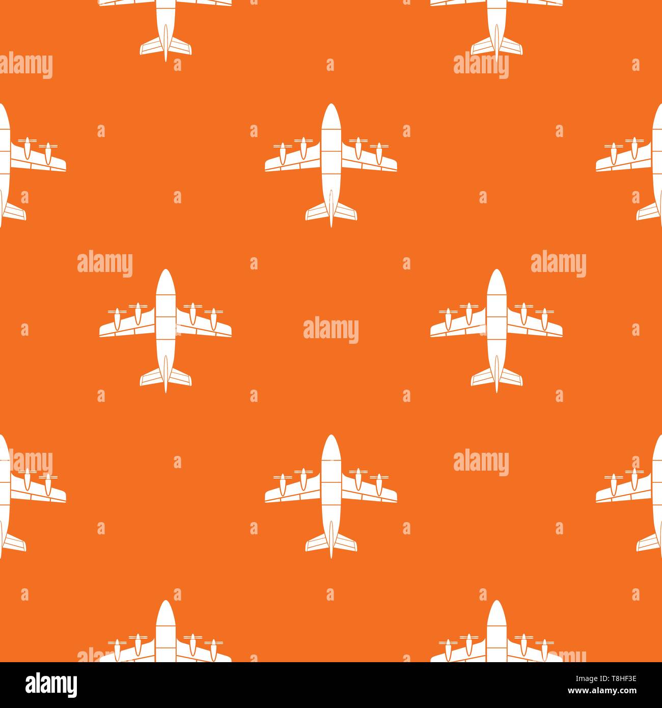 Aviation pattern vector orange Stock Vector Image & Art - Alamy
