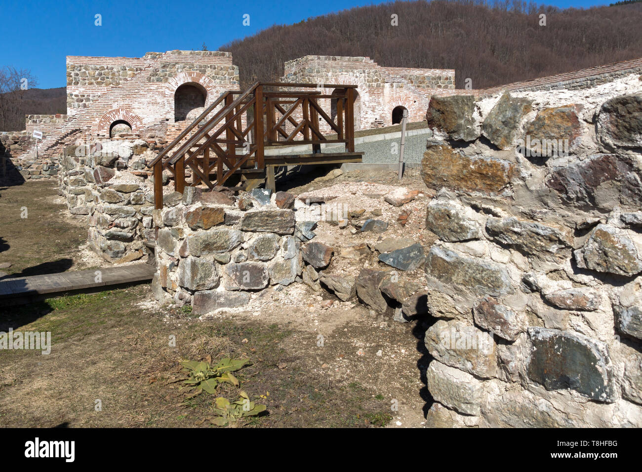 Remnants of Antique Roman fortress The Trajan's Gate, Sofia Region ...