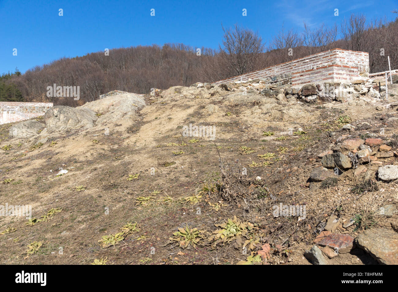Remnants of Antique Roman fortress The Trajan's Gate, Sofia Region ...