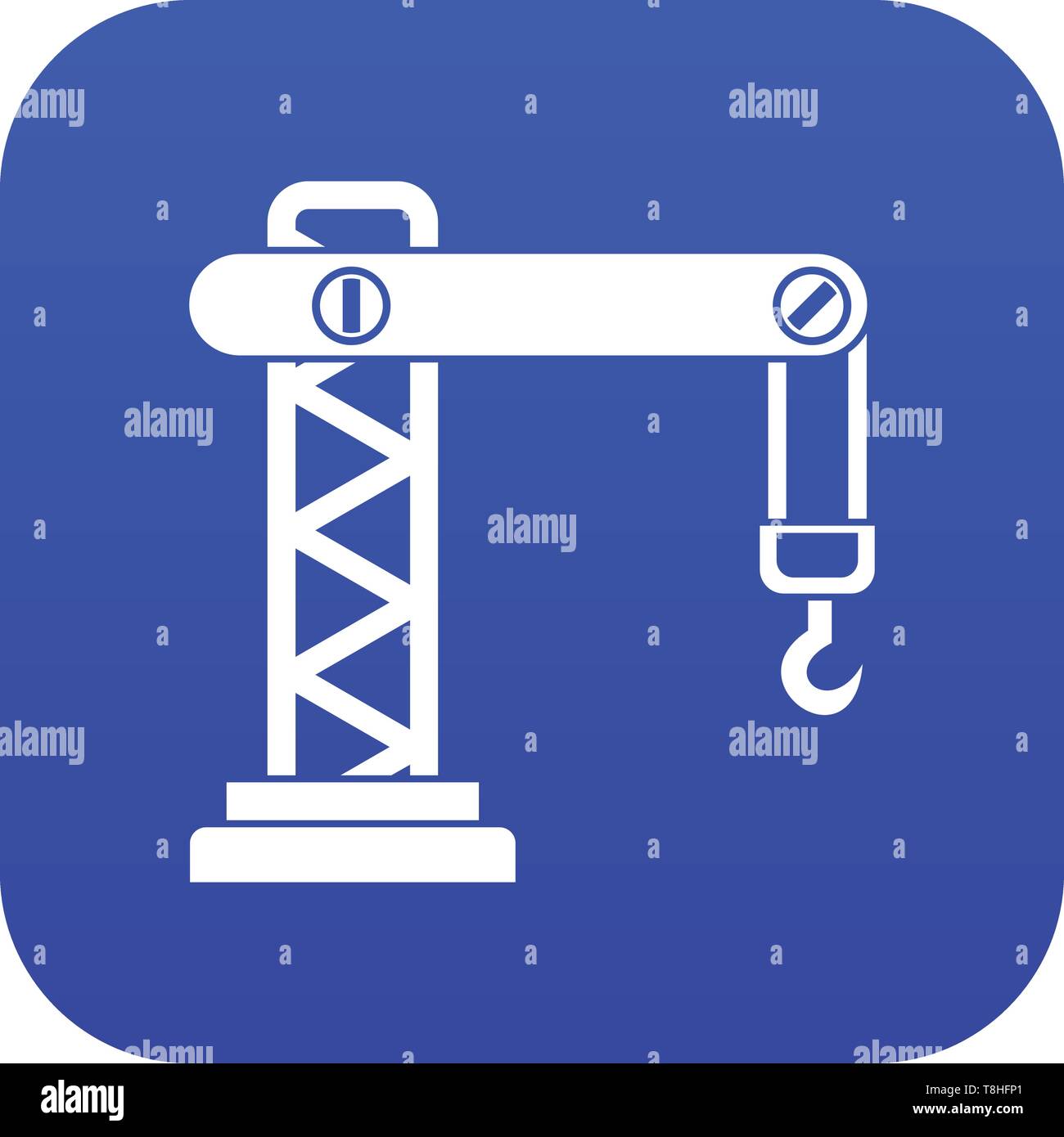 Crane digital art Stock Vector Images - Alamy