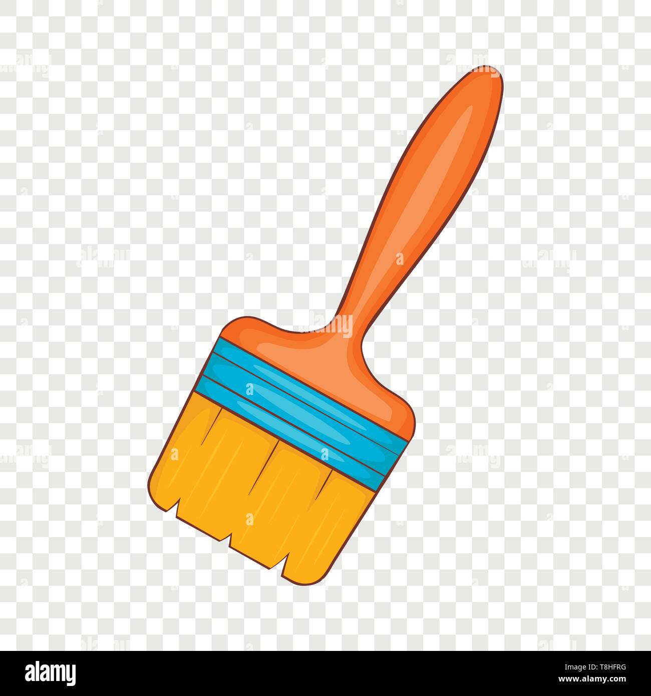 Paint brush icon, cartoon style Stock Vector Image & Art - Alamy