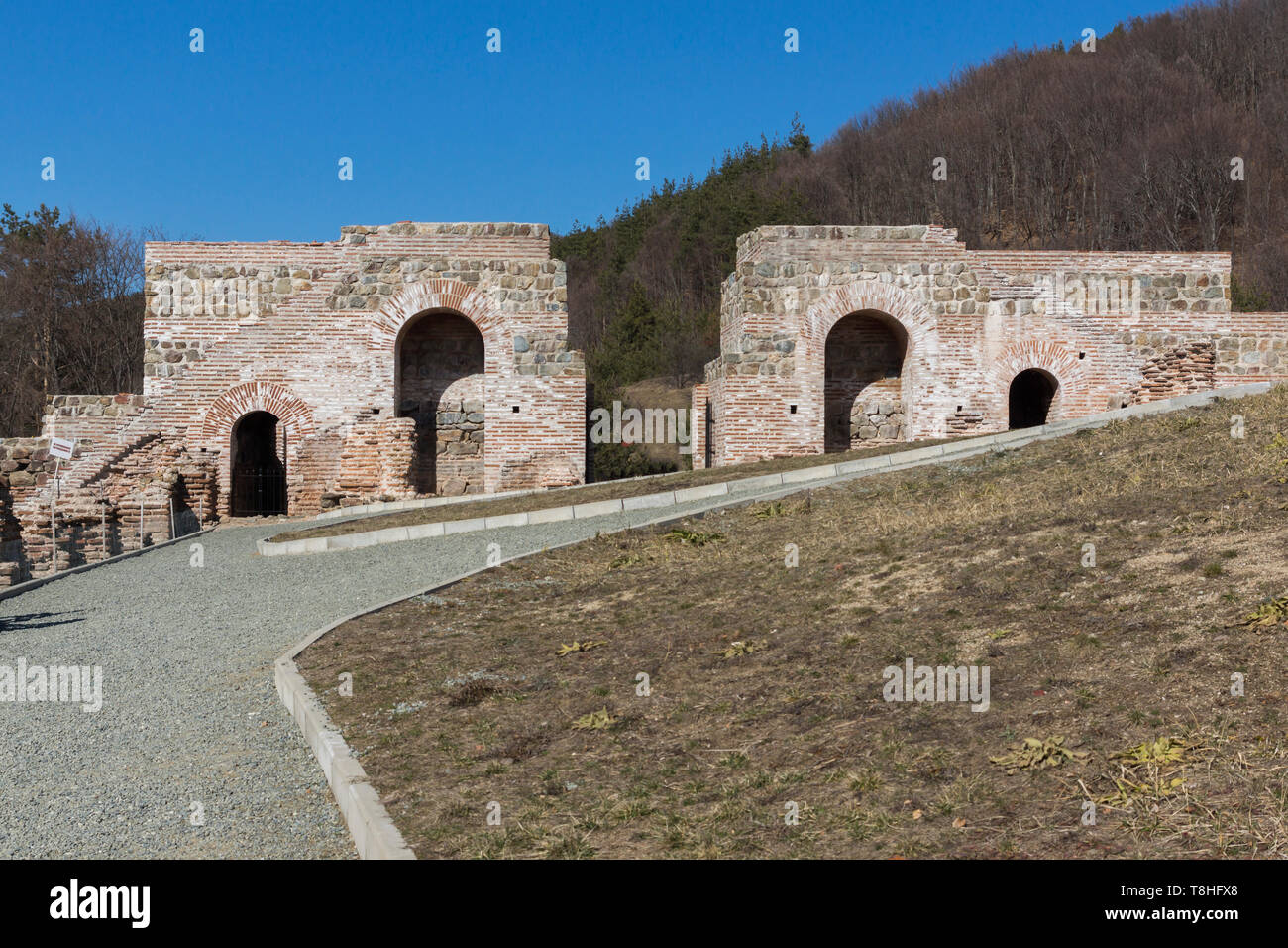 Remnants of Antique Roman fortress The Trajan's Gate, Sofia Region ...