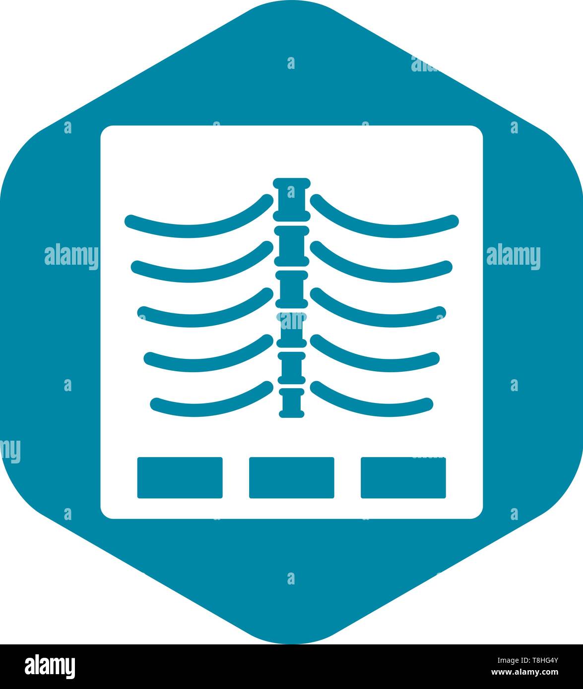 X ray photo icon, simple style Stock Vector Image & Art - Alamy