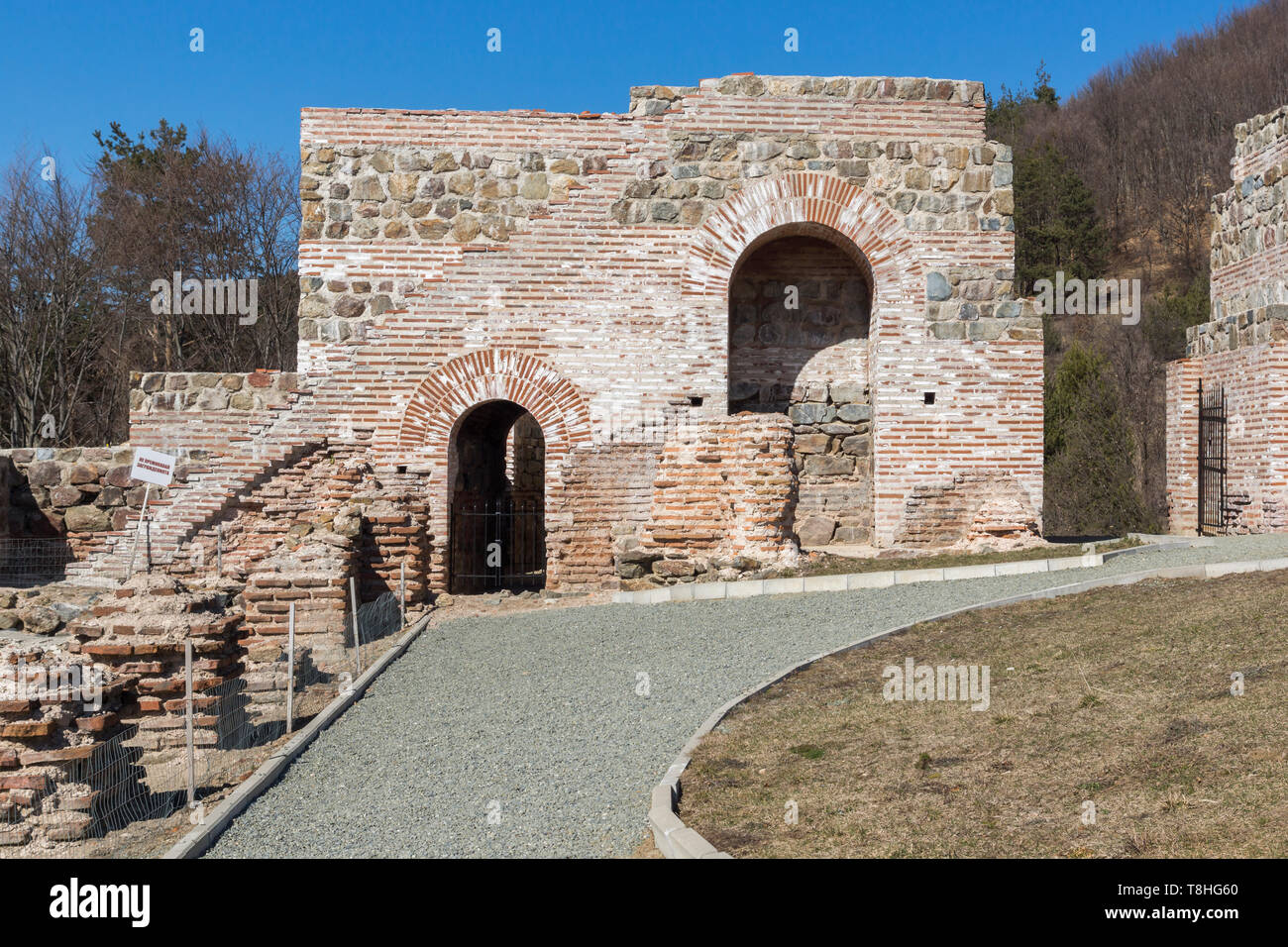 Remnants of Antique Roman fortress The Trajan's Gate, Sofia Region ...