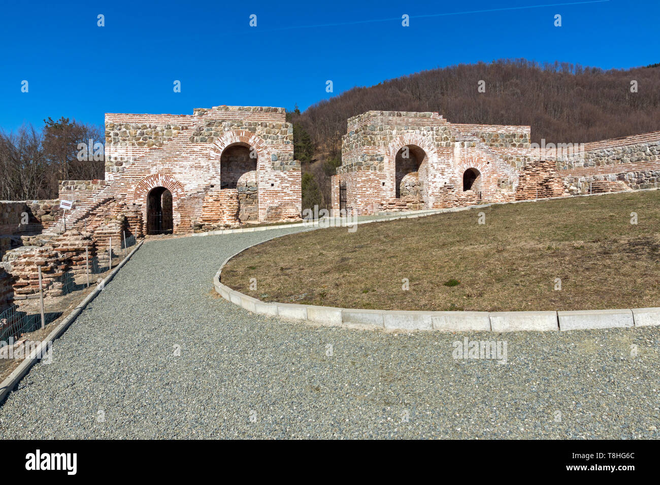 Remnants of Antique Roman fortress The Trajan's Gate, Sofia Region ...