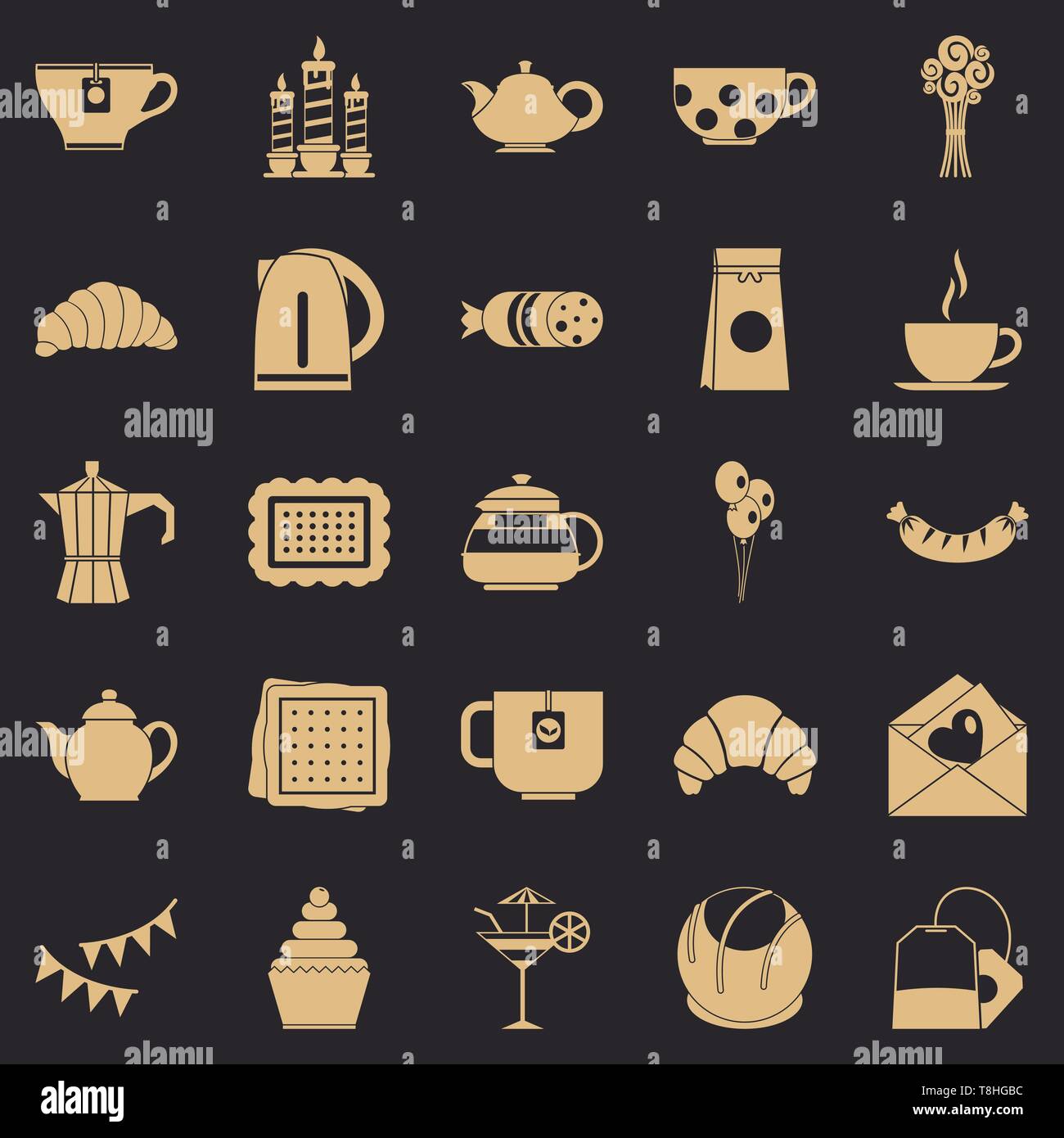 Healthy bar latte Stock Vector Images - Alamy