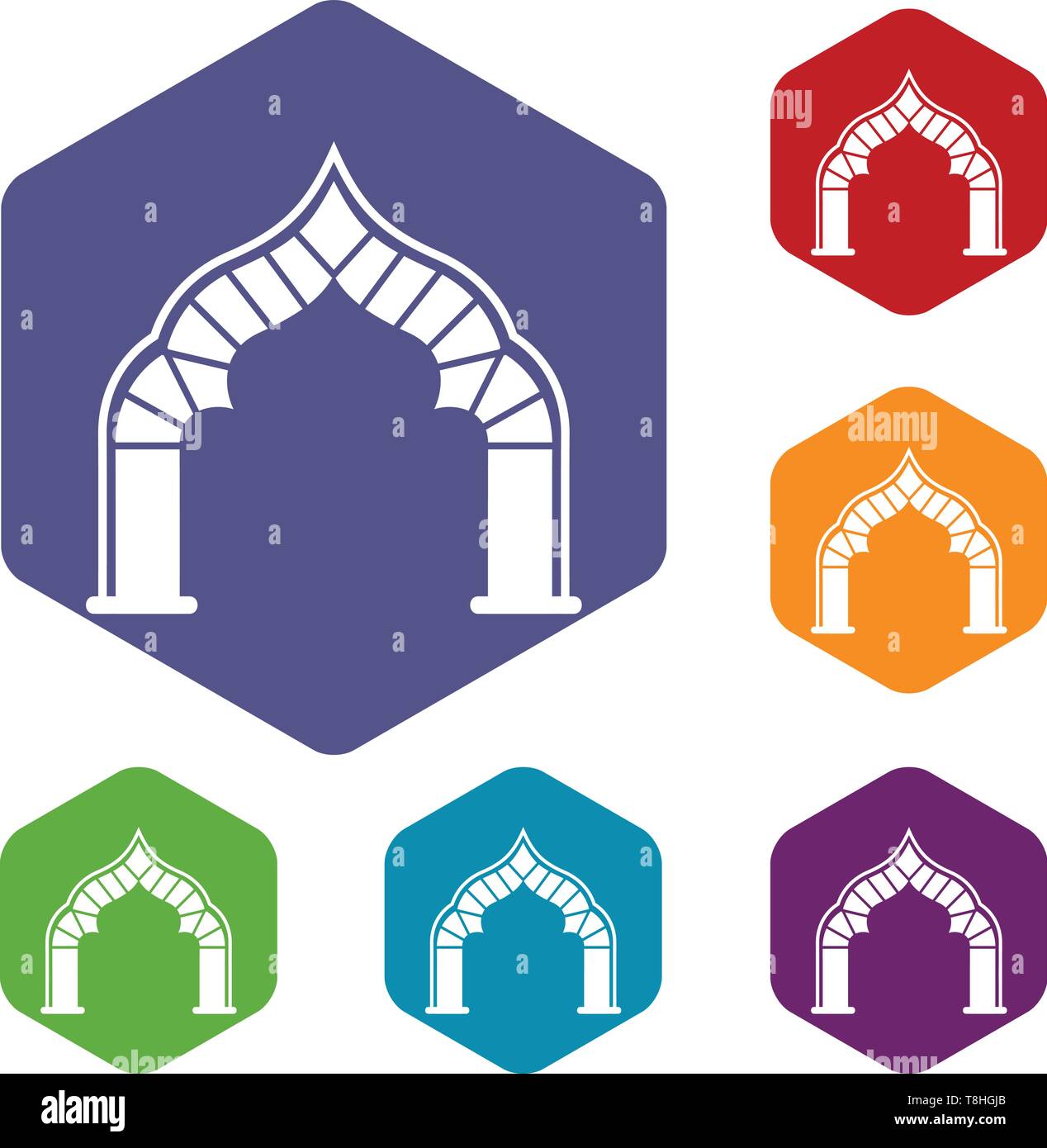 Architecture curve detail Stock Vector Images - Alamy