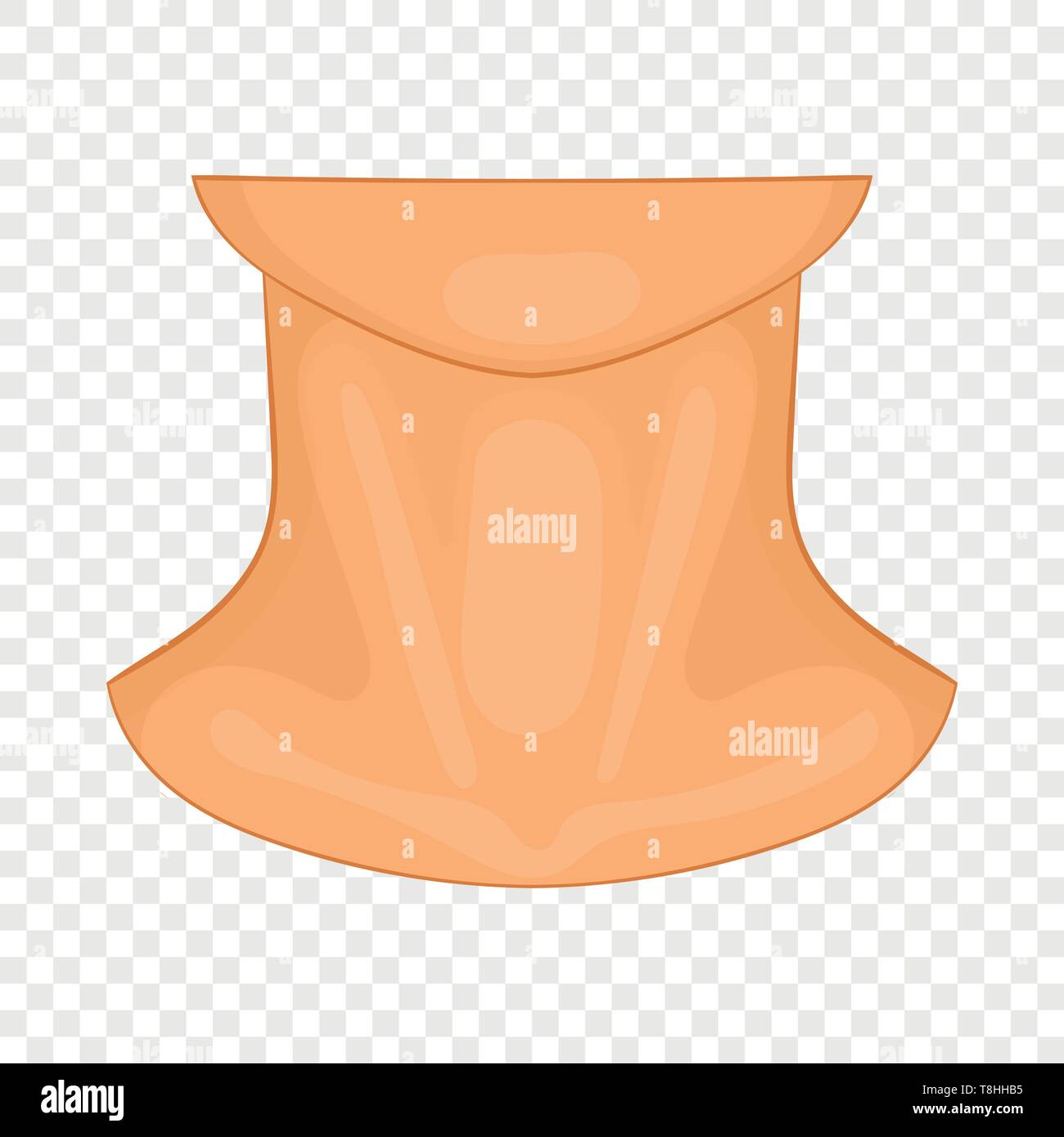 Neck Icon Cartoon Style Stock Vector Image And Art Alamy