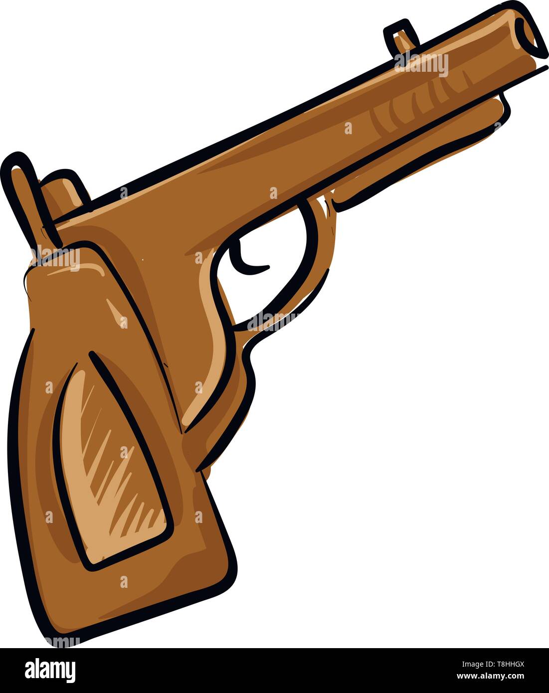 Weapon brown Cut Out Stock Images & Pictures - Alamy