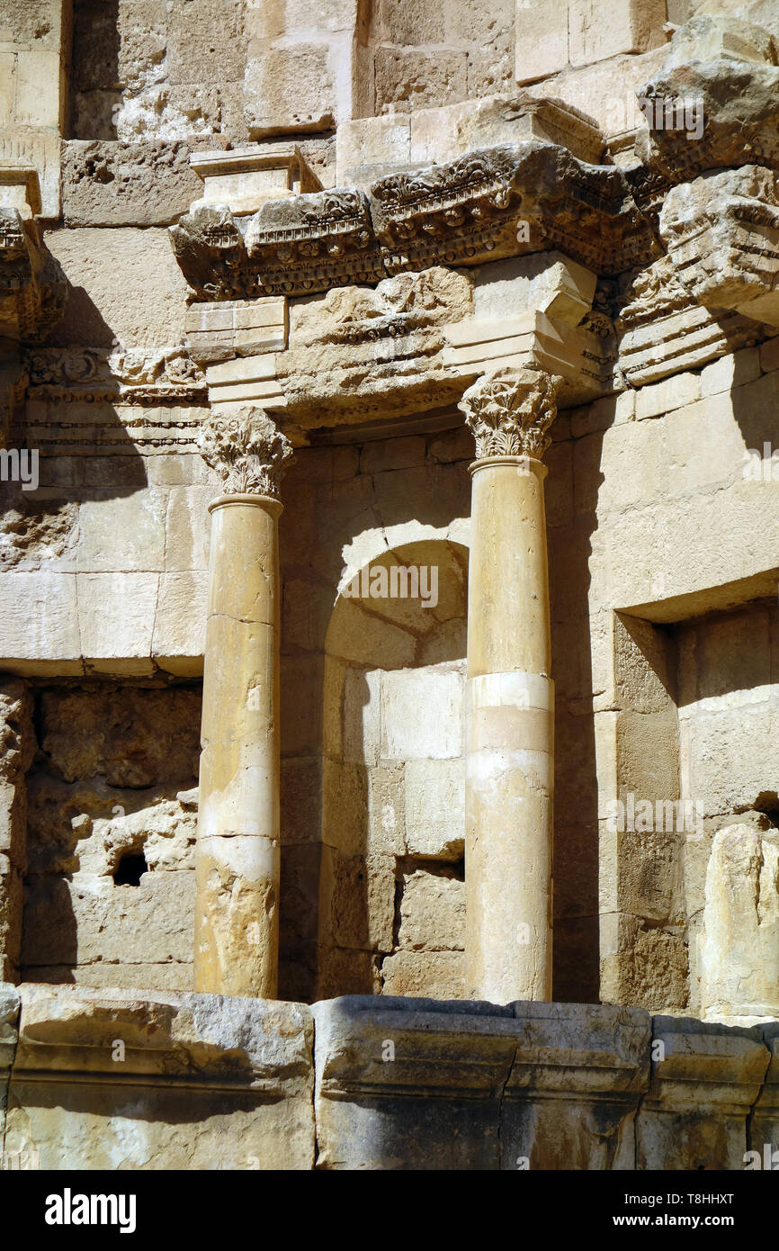Jerash nymphaeum hi-res stock photography and images - Alamy