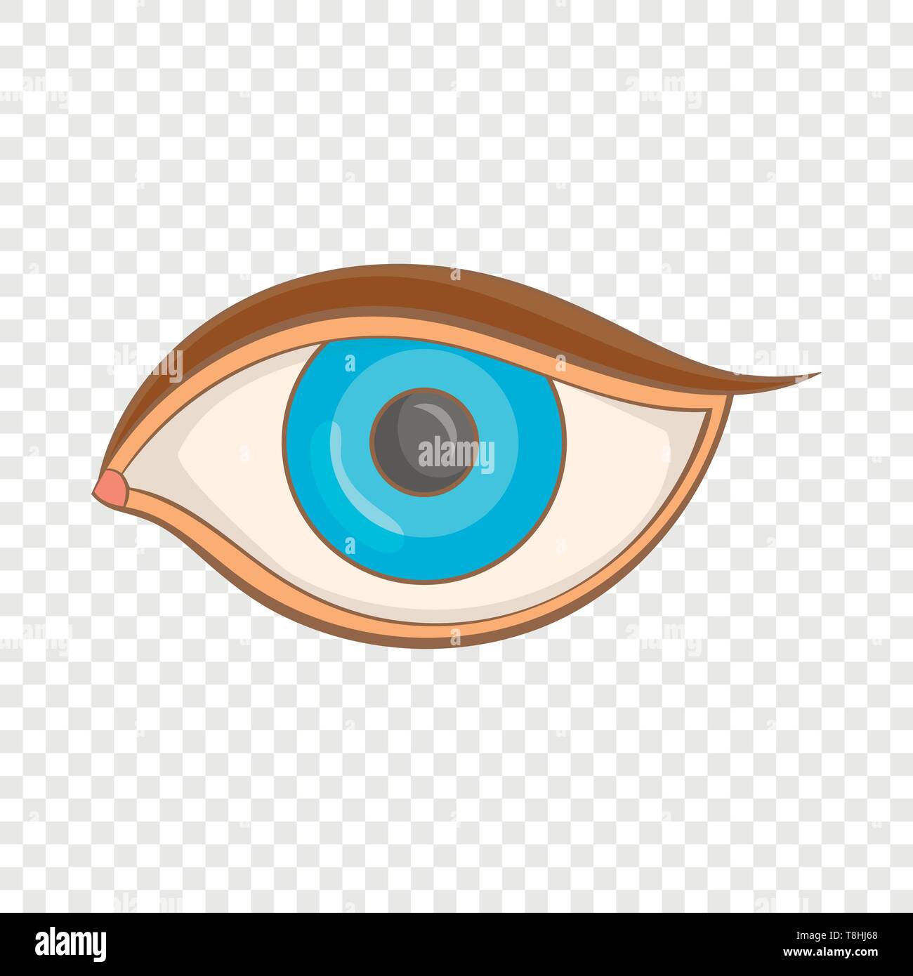 Eye icon, cartoon style Stock Vector Image & Art - Alamy