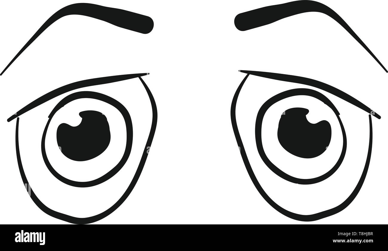 Drawing Sad Eyebrows