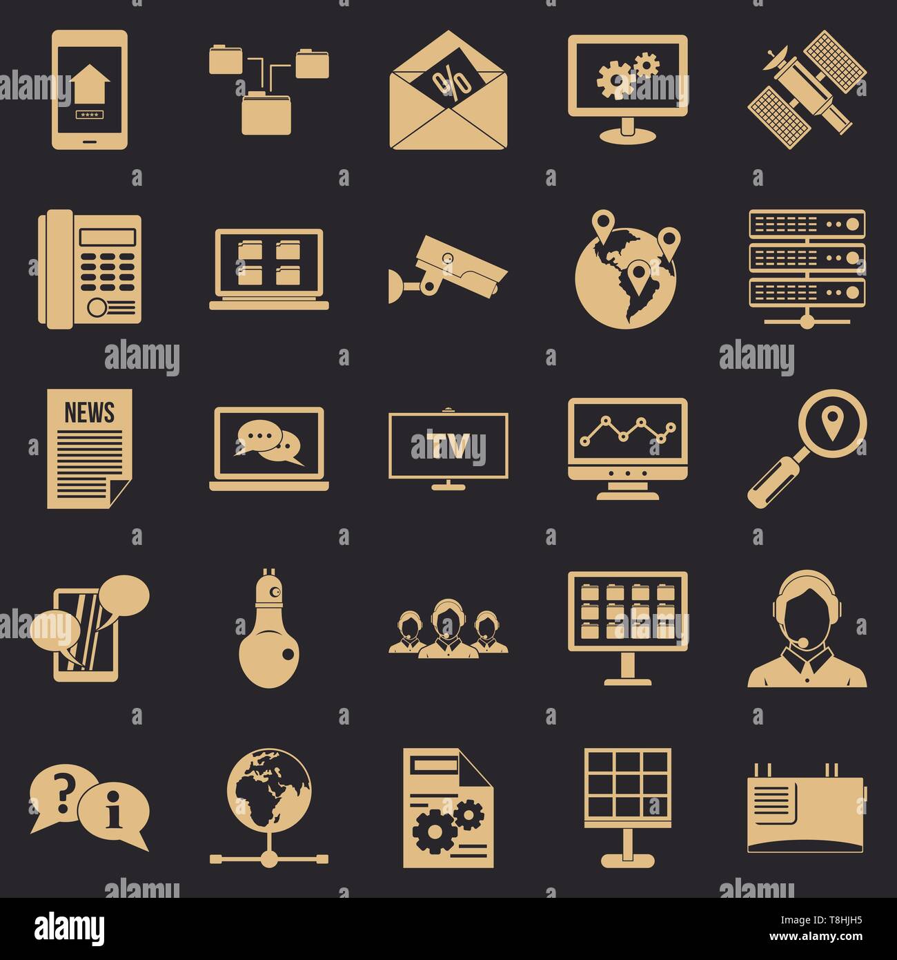 Sending station Stock Vector Images - Alamy