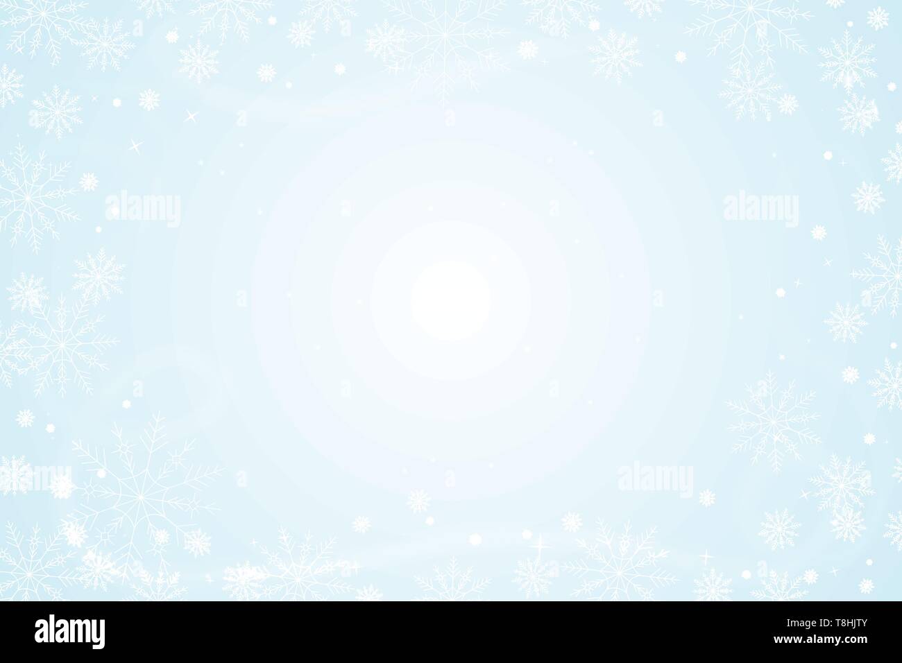 Snow texture on blue Stock Vector Images - Alamy