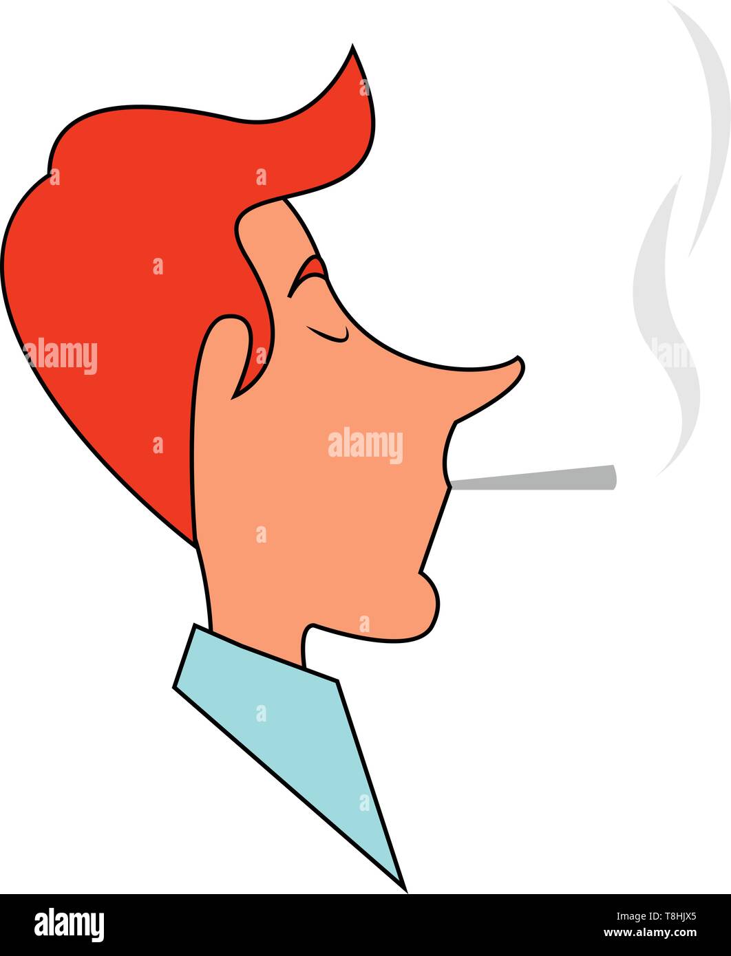 Set man in blue Stock Vector Images - Alamy