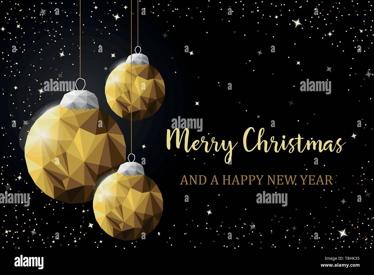 Composition merry christmas fireworks Stock Vector Images - Alamy