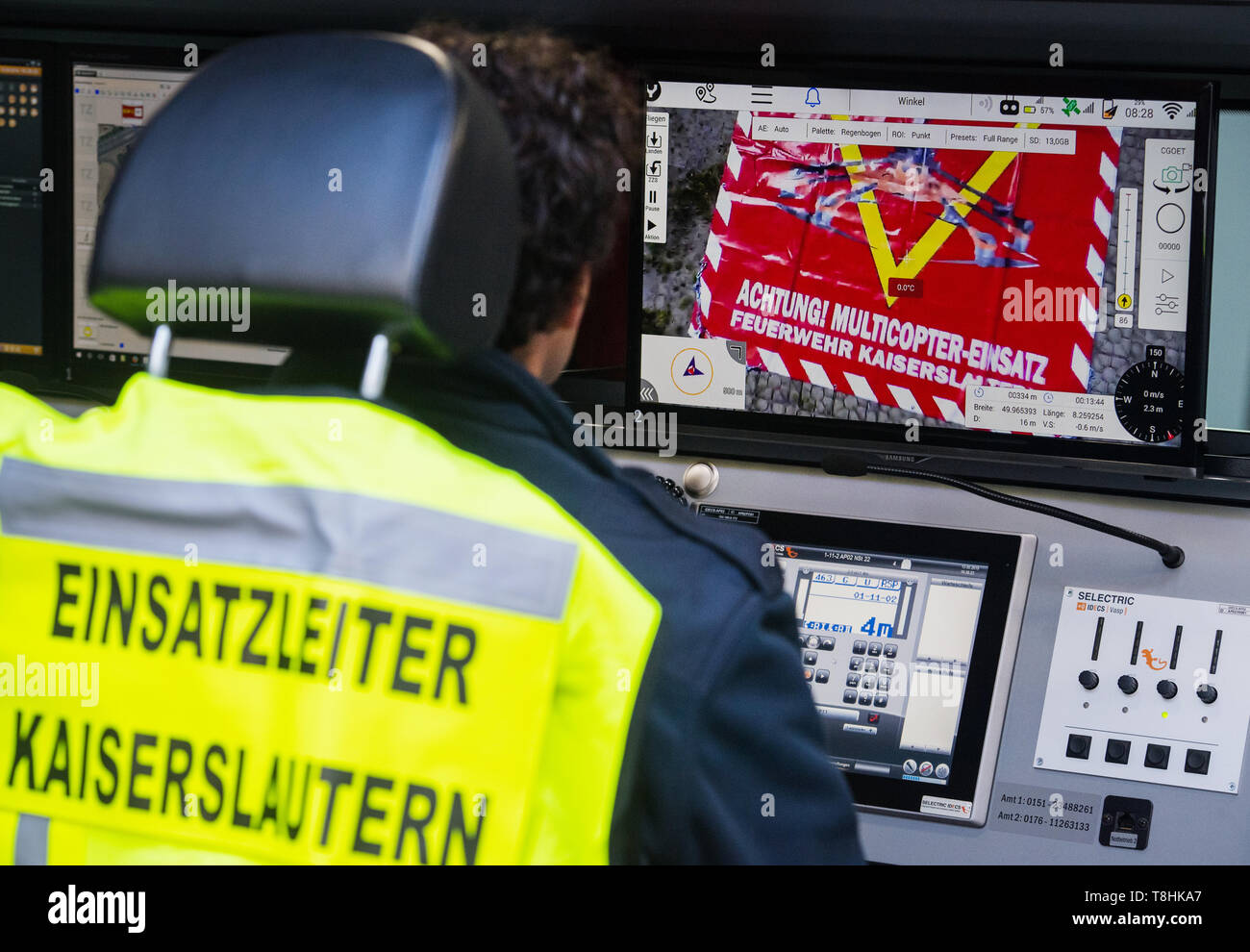 Fire brigade command vehicle hi-res stock photography and images - Alamy
