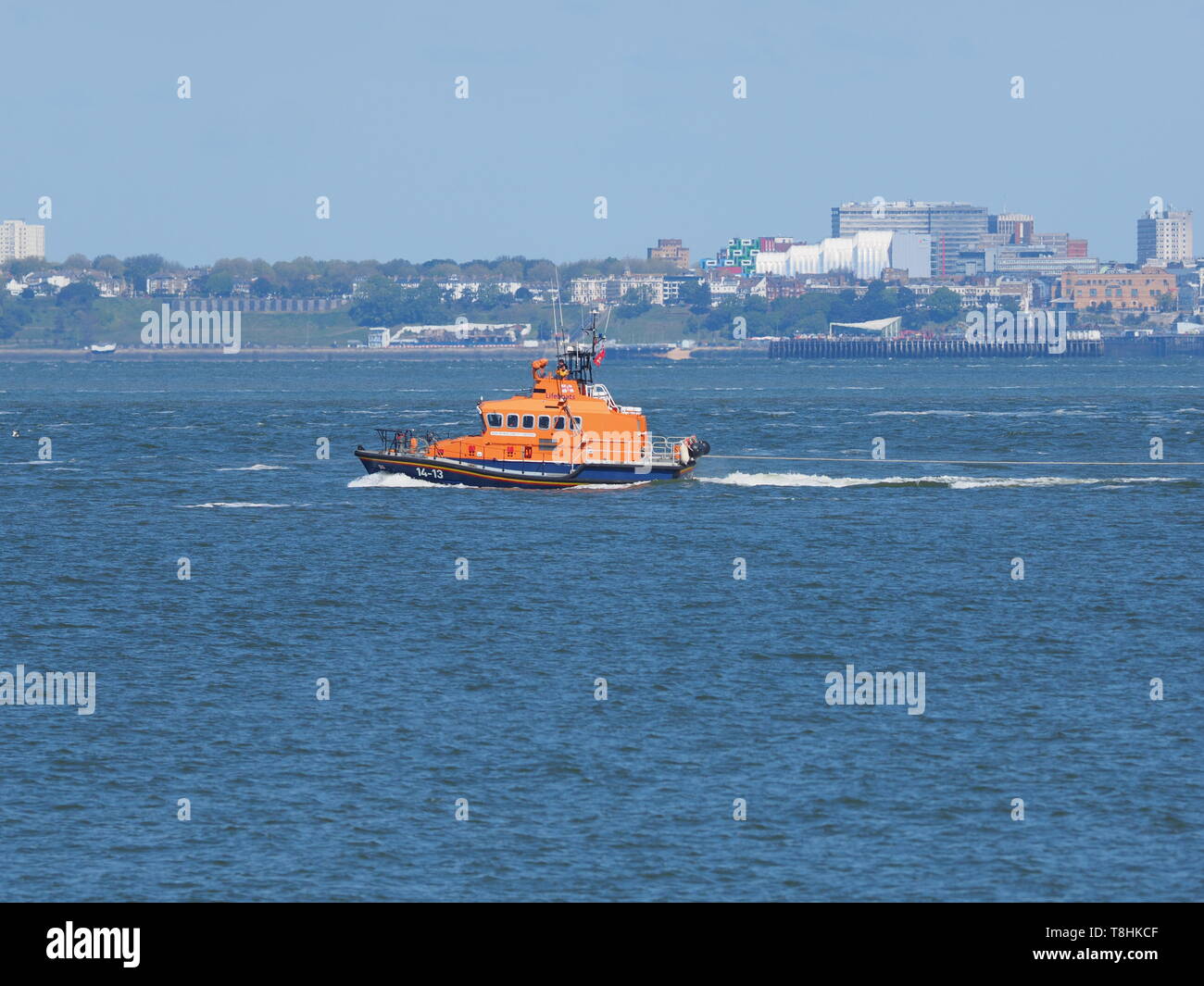 Sheerness, Kent, UK. 13th May, 2019. Sheerness All Weather lifeboat the ...