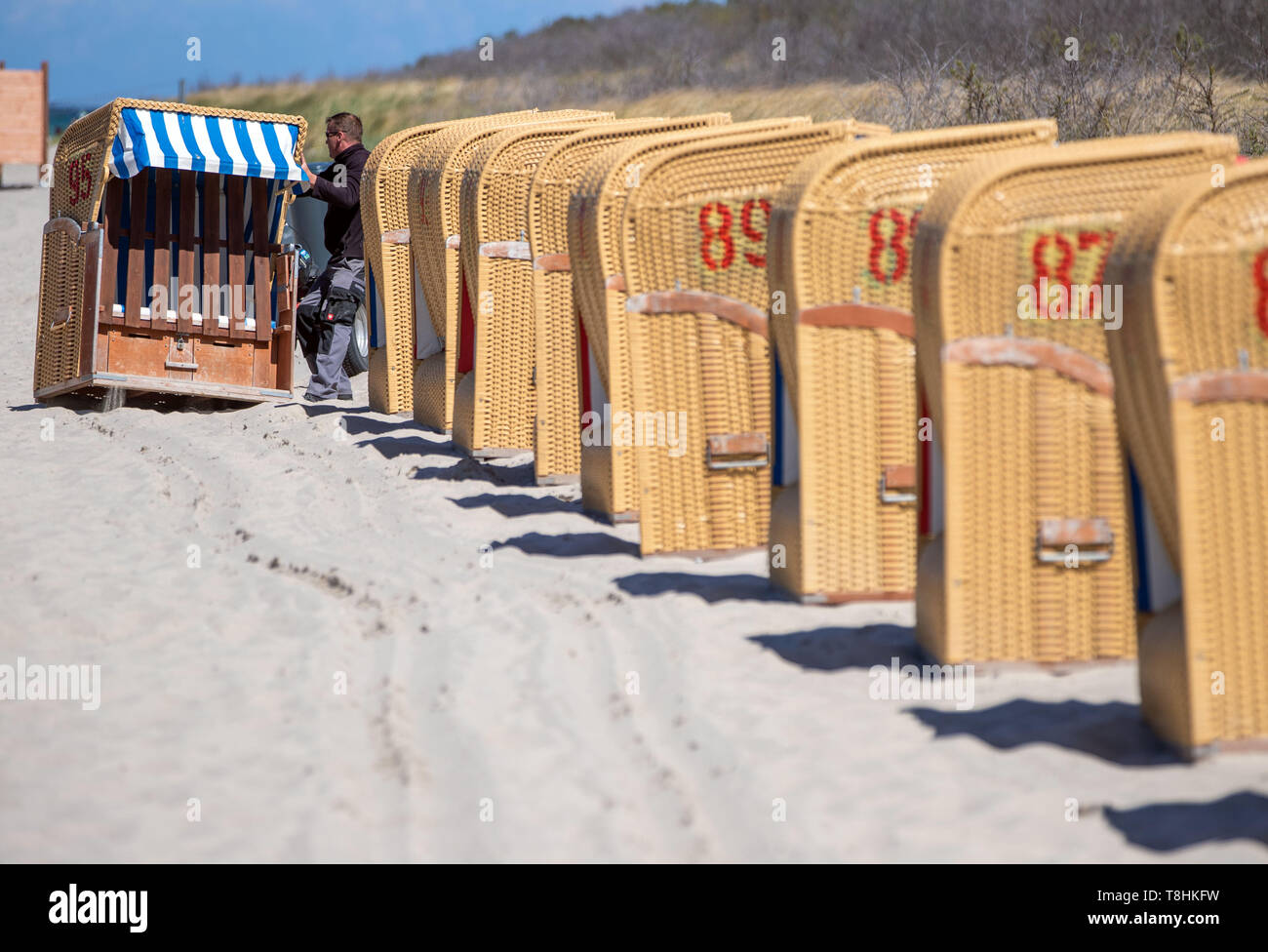 13 May 2019, Mecklenburg-Western Pomerania, Timmendorf (poel): At the ...