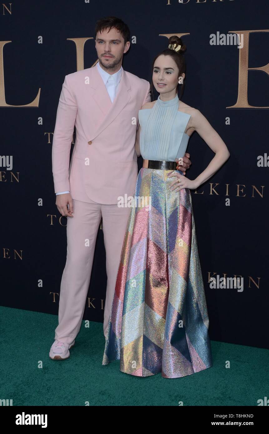 Los Angeles, CA, USA. 8th May, 2019. Nicholas Hoult, Lily Collins at ...