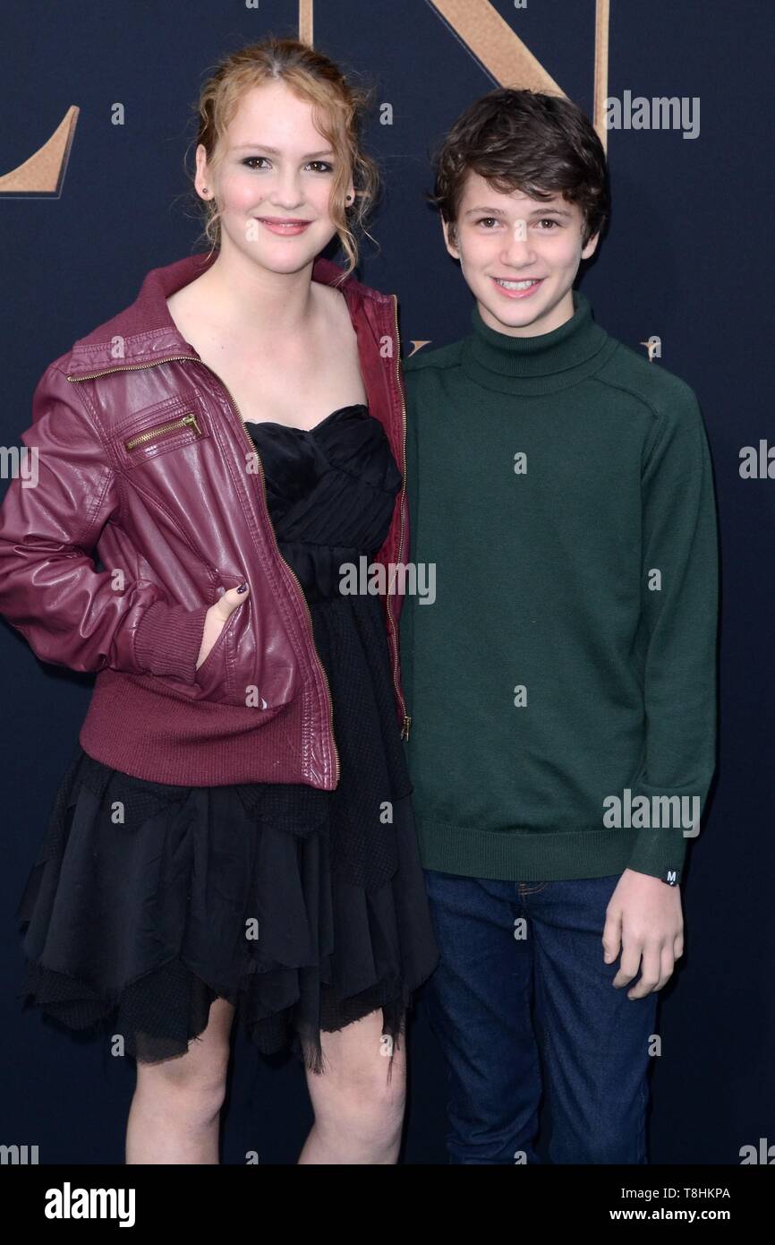 Los Angeles, CA, USA. 8th May, 2019. Talitha Bateman, Gabriel Bateman ...
