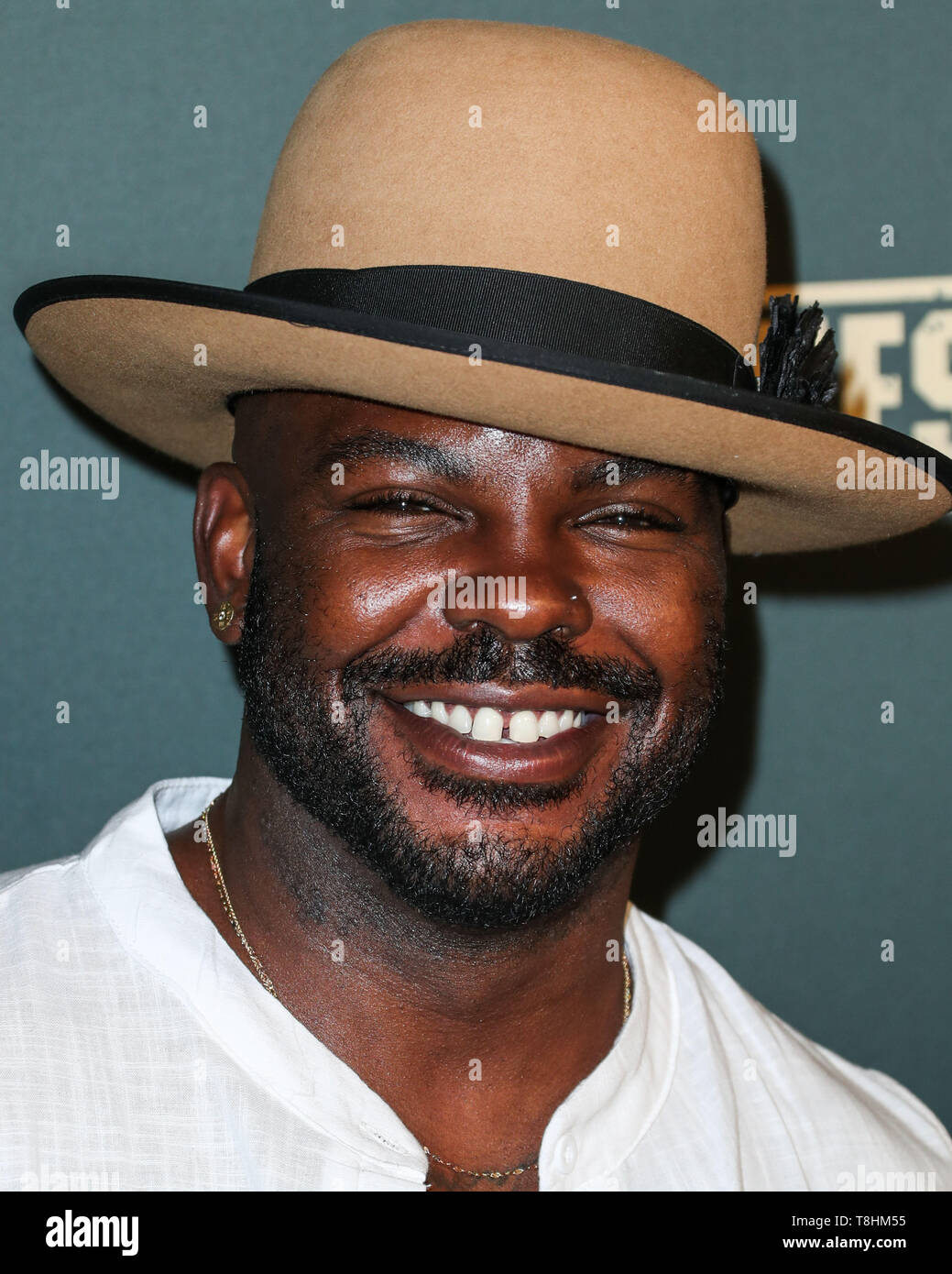 WEST HOLLYWOOD, LOS ANGELES, CALIFORNIA, USA - MAY 10: Larry Sims ...