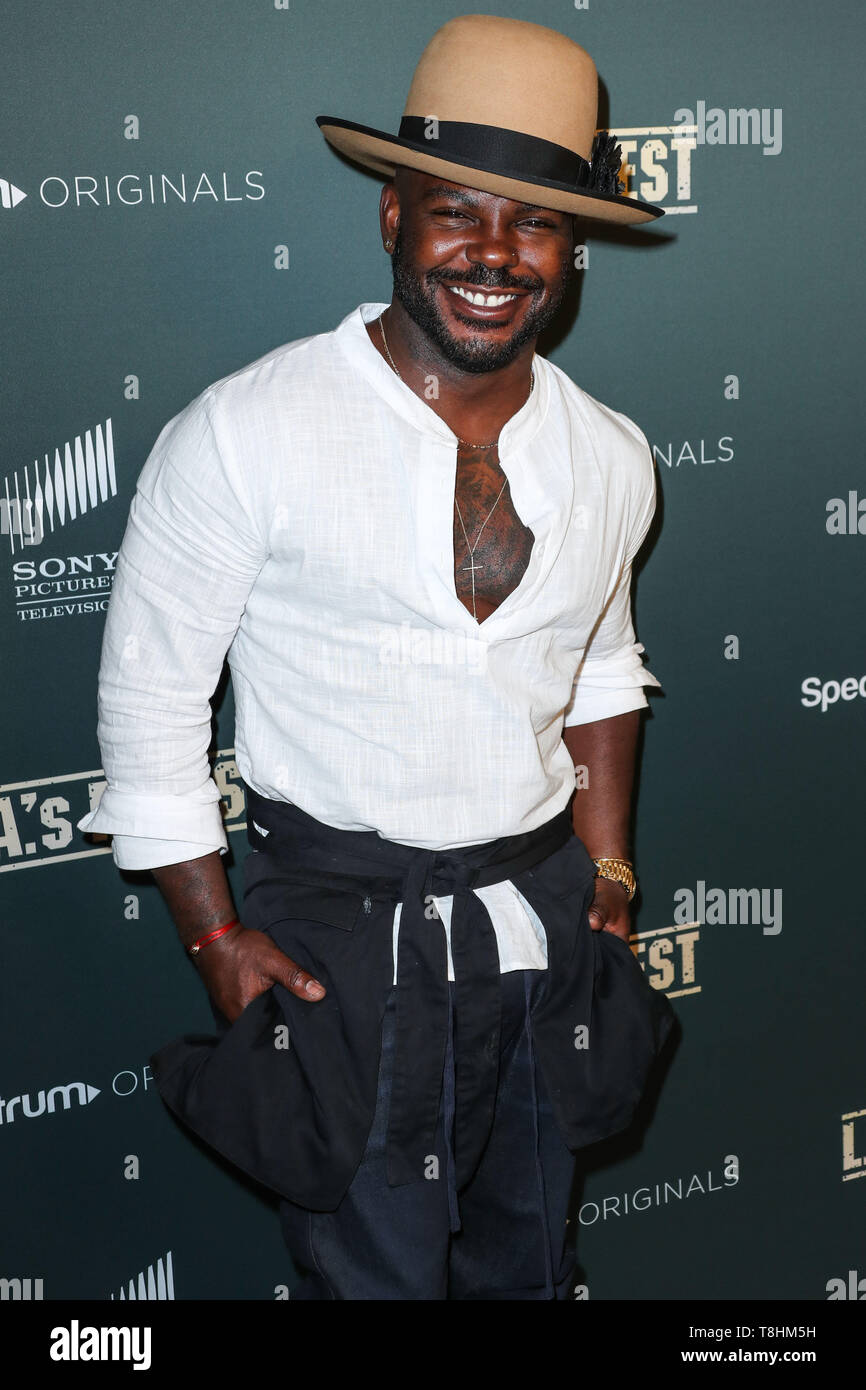 WEST HOLLYWOOD, LOS ANGELES, CALIFORNIA, USA - MAY 10: Larry Sims ...