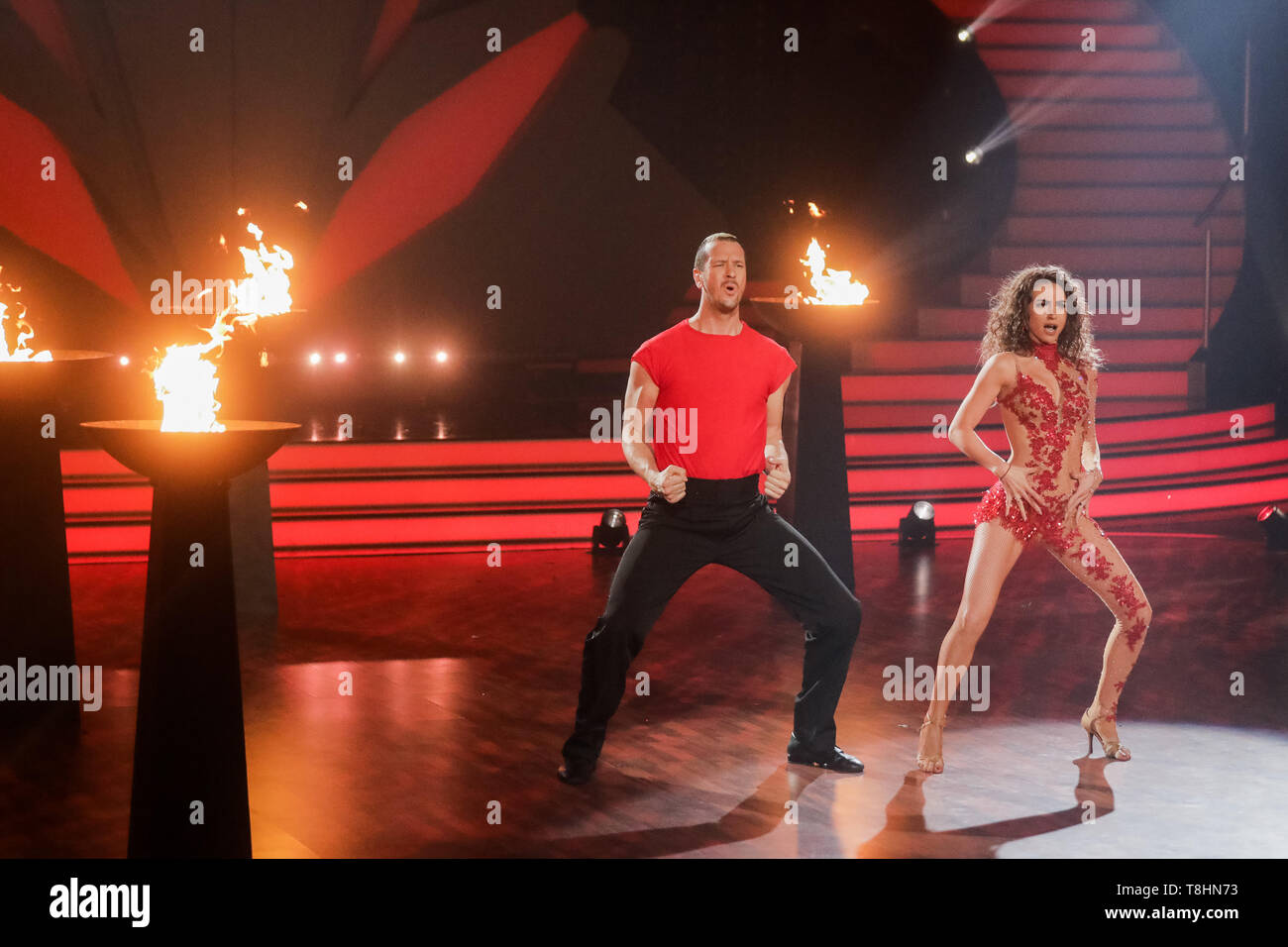 Cologne, Germany. 11th May, 2019. Pascal Hens, former handball player ...