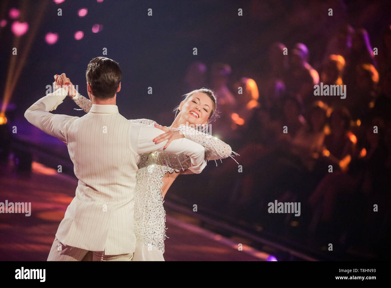 Cologne, Germany. 11th May, 2019. Ella Endlich, singer, and Valentin ...
