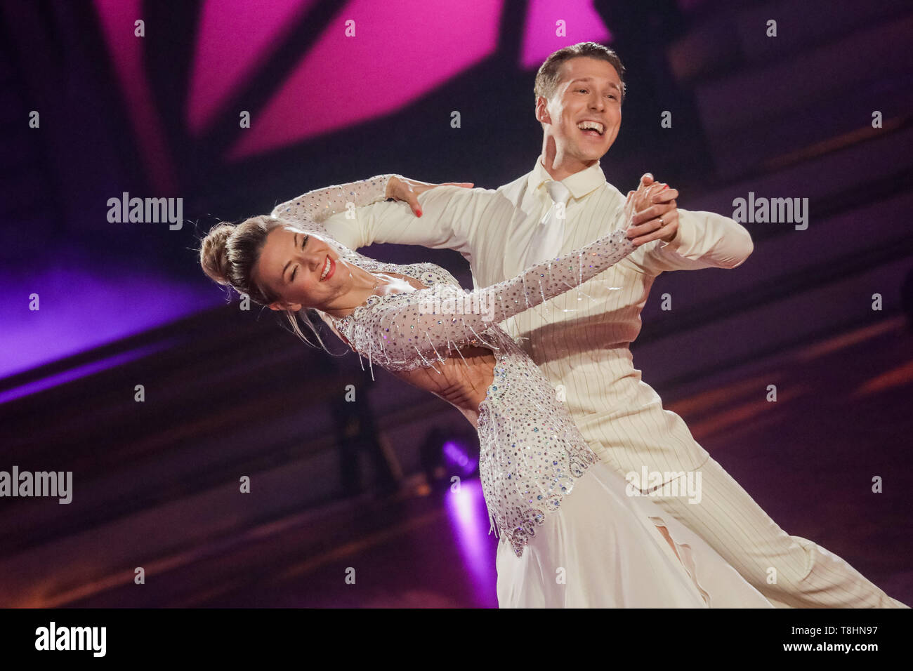 Cologne, Germany. 11th May, 2019. Ella Endlich, singer, and Valentin ...