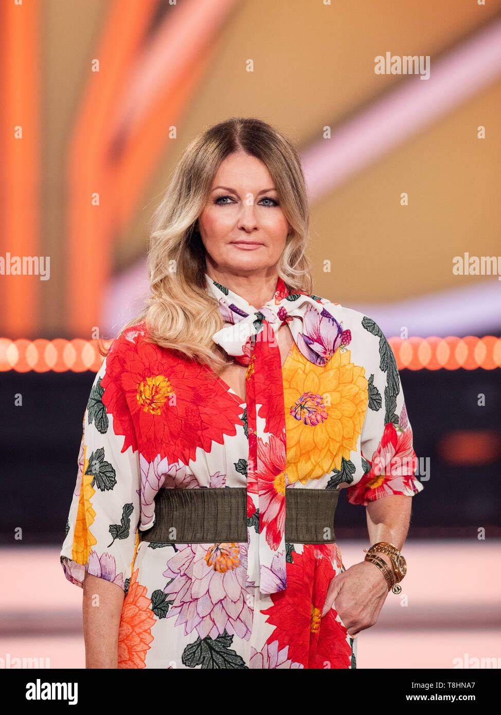 Cologne, Germany. 11th May, 2019. Frauke Ludowig, presenter, is in the ...