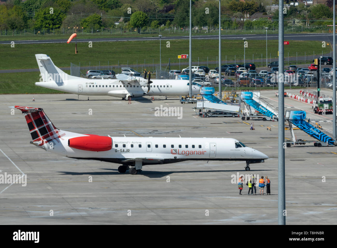 Scottish airline loganair hi-res stock photography and images - Alamy