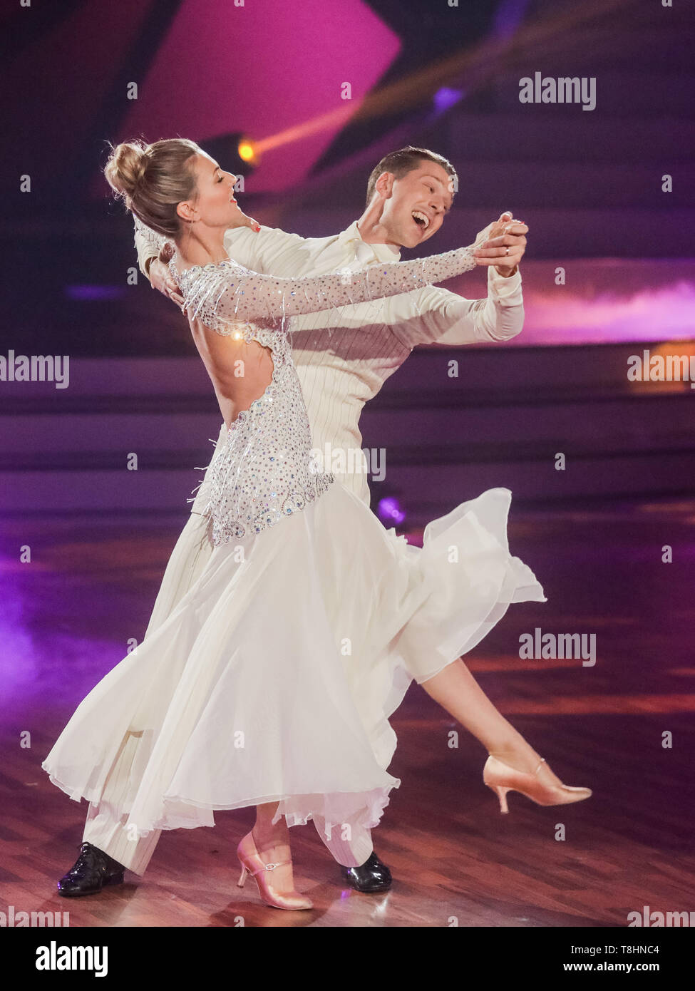 Cologne, Germany. 11th May, 2019. Ella Endlich, singer, and Valentin ...