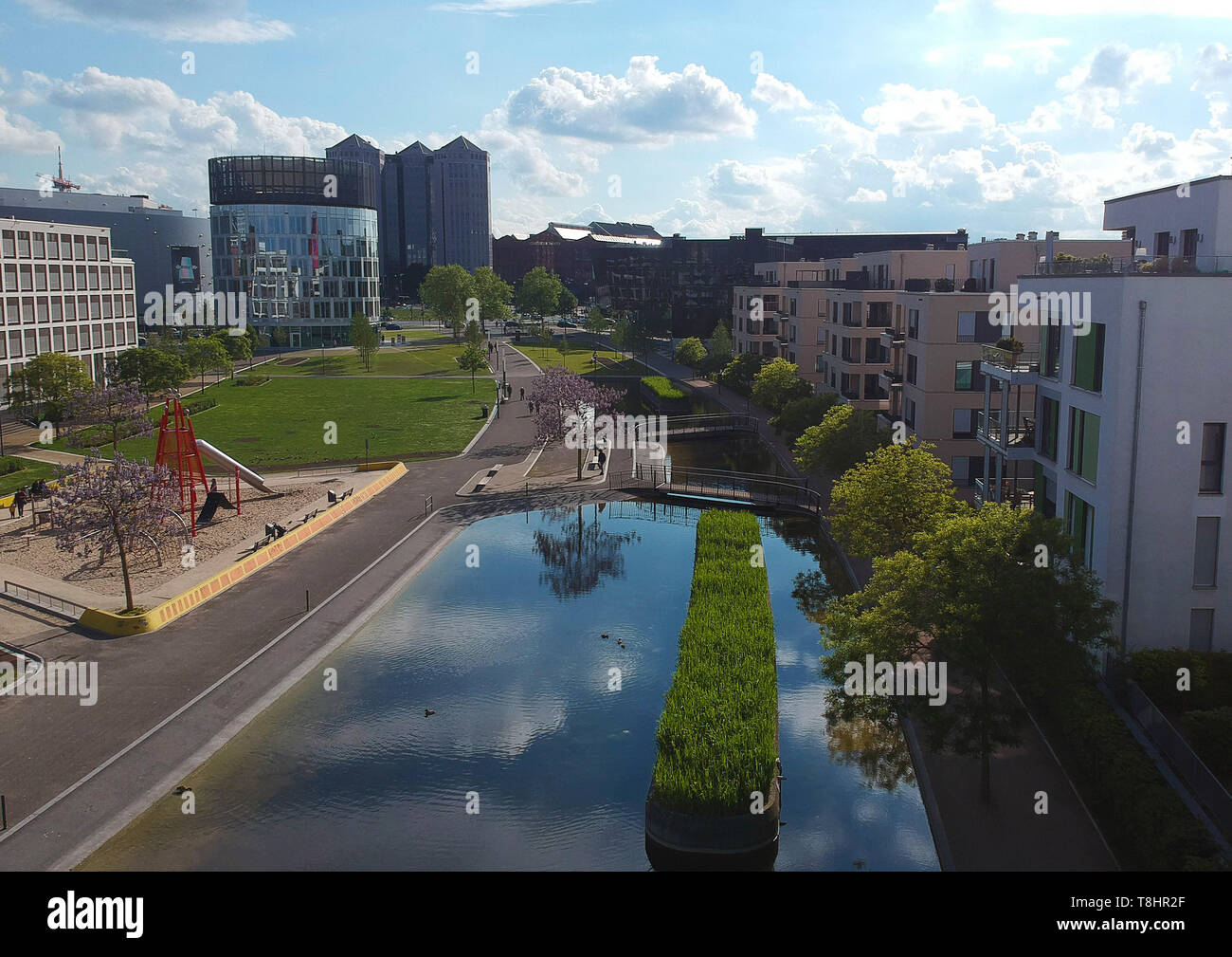 Aerial photo of essen hi-res stock photography and images - Alamy