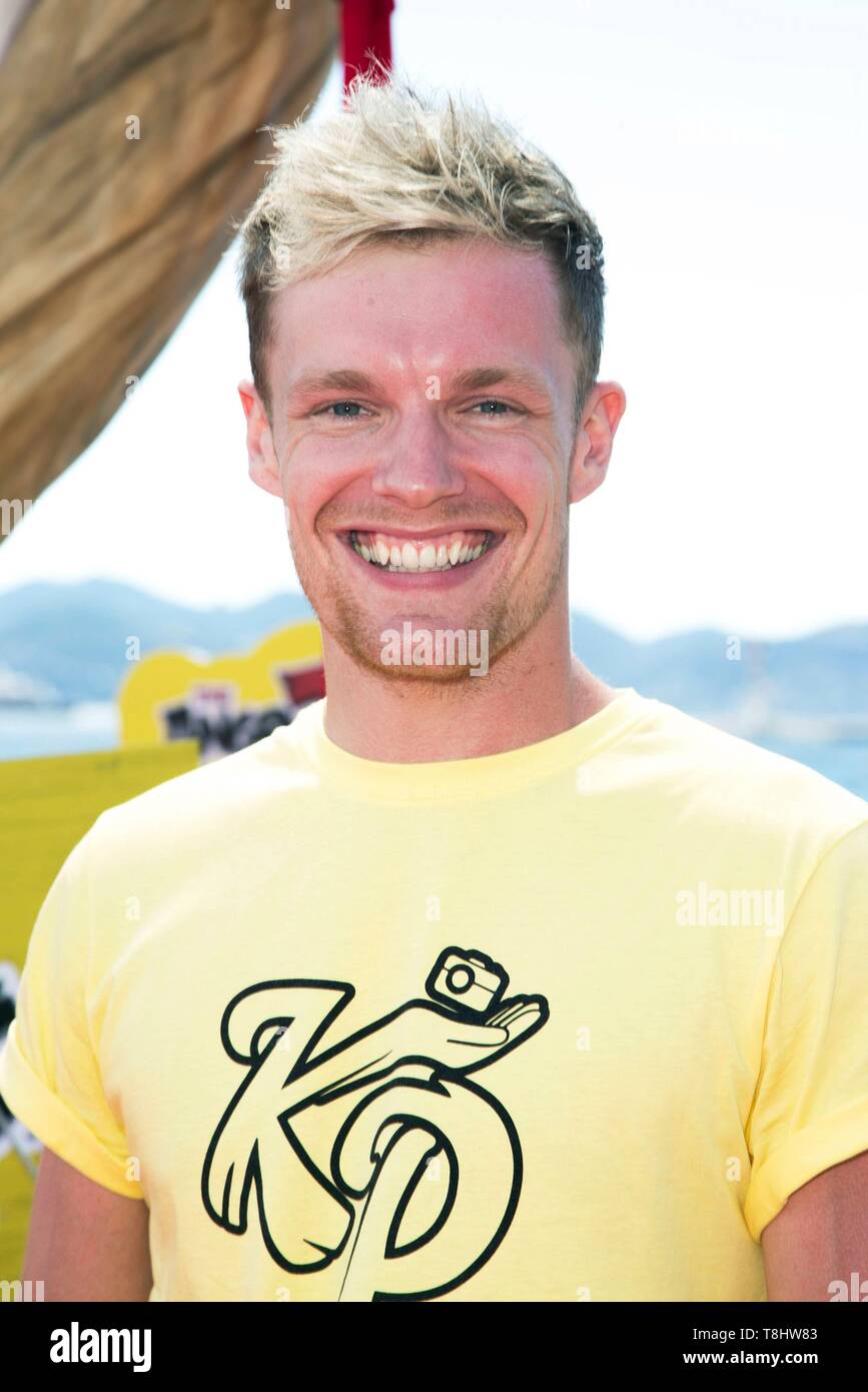 Cannes, France. 13th May, 2019. Enzo Knol poses at the 'The Angry Birds ...