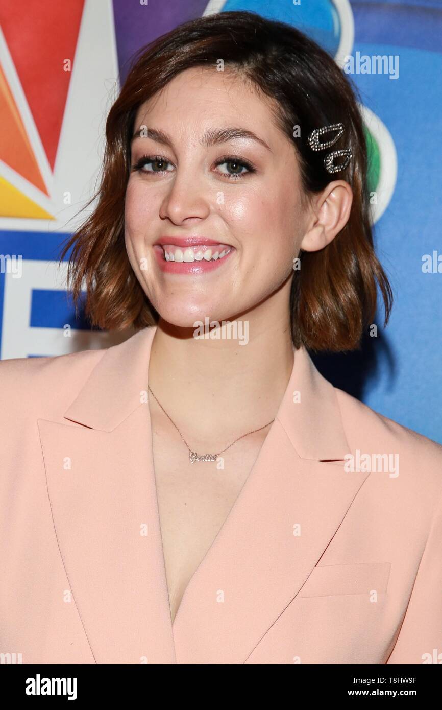New York, NY, USA. 13th May, 2019. Caitlin McGee at arrivals for NBC ...