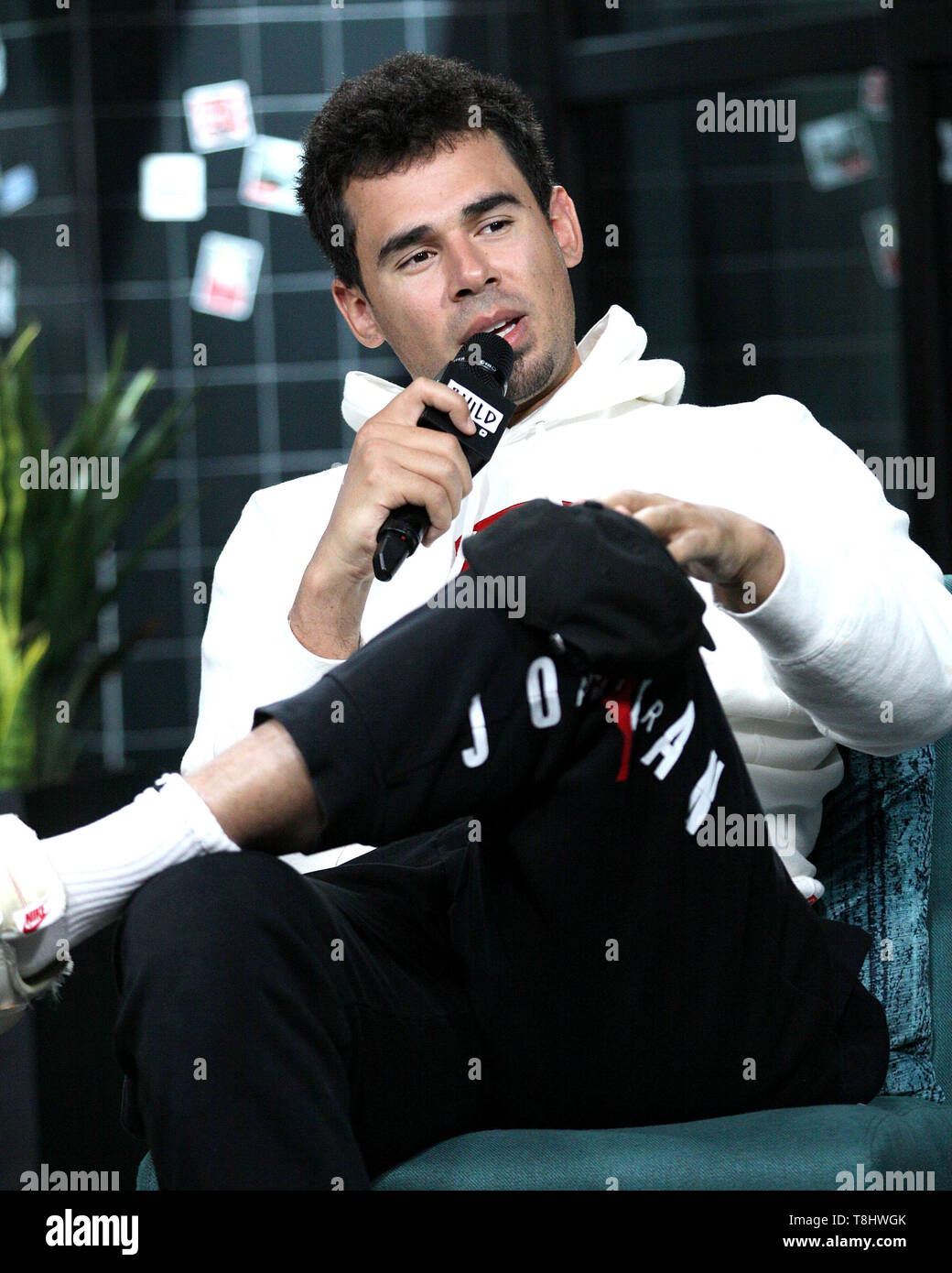 New York, USA. 13 May, 2019. Afrojack at the BUILD Series with Afrojack ...