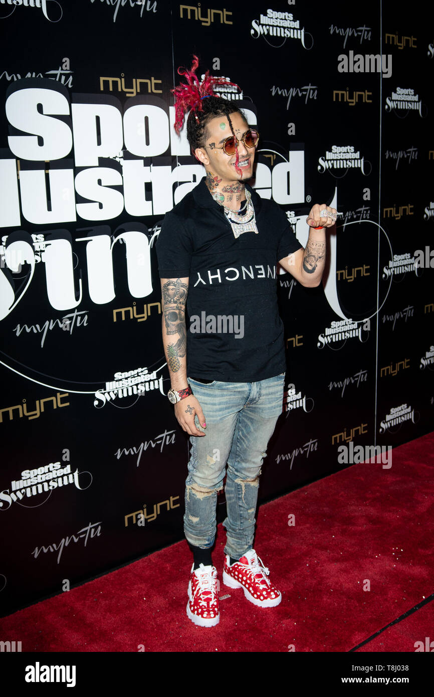 Miami Beach, FL, USA. 11th May, 2019. Lil Pump attends the SI Swimsuit ...